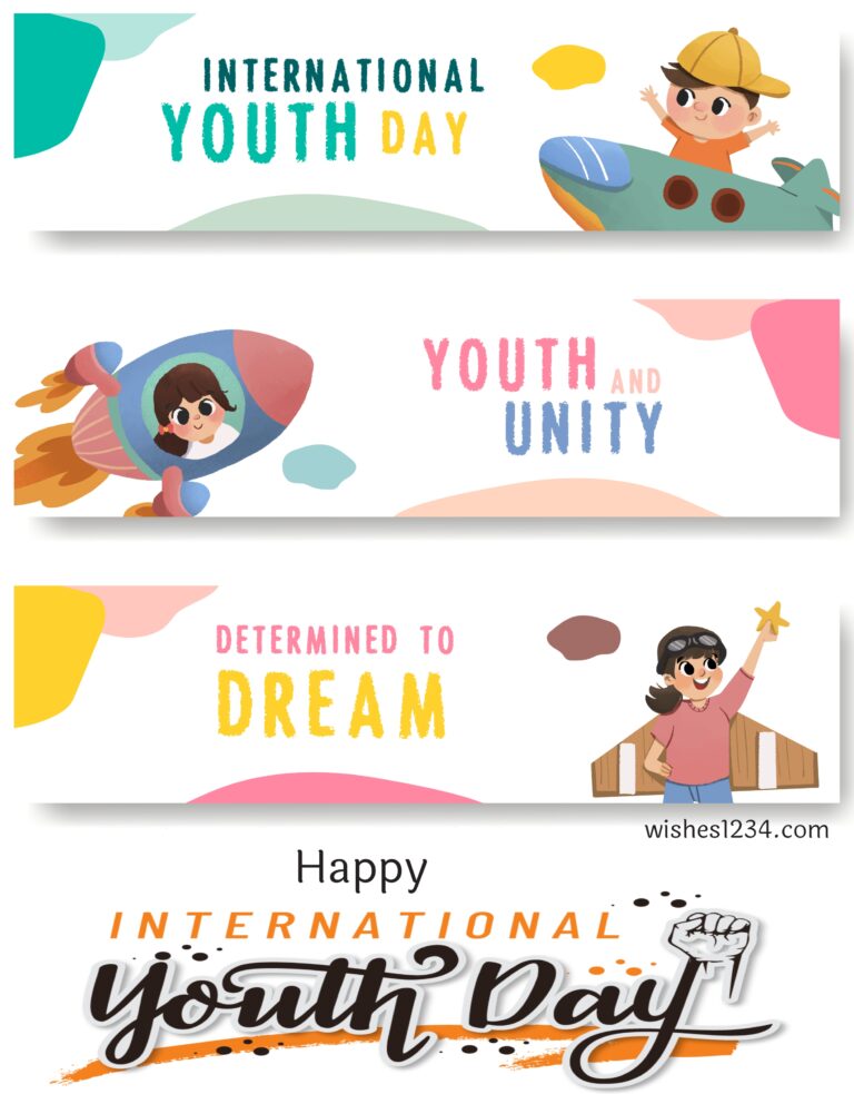 International Youth Day 2024 Inspiring Quotes, Wishes, & images