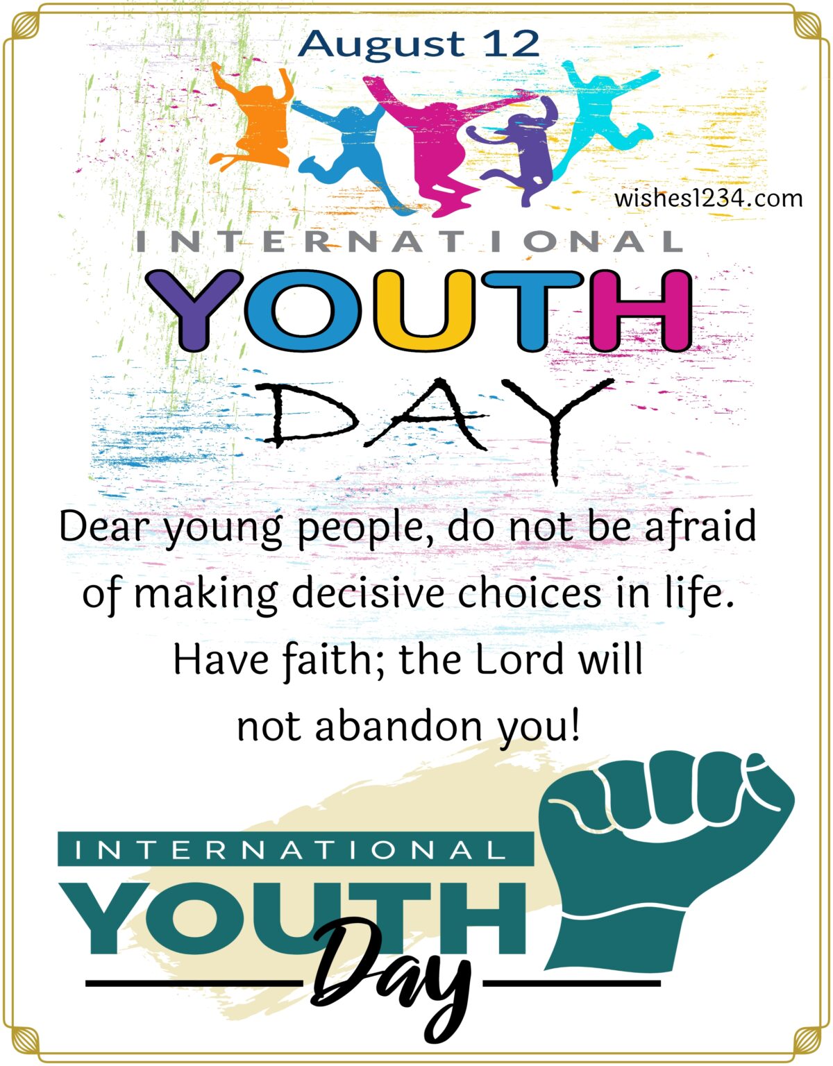 International Youth Day 2024 Inspiring Quotes, Wishes, & images