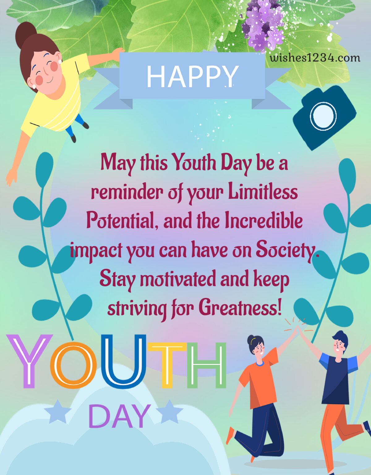 International Youth Day 2024 Inspiring Quotes, Wishes, & images