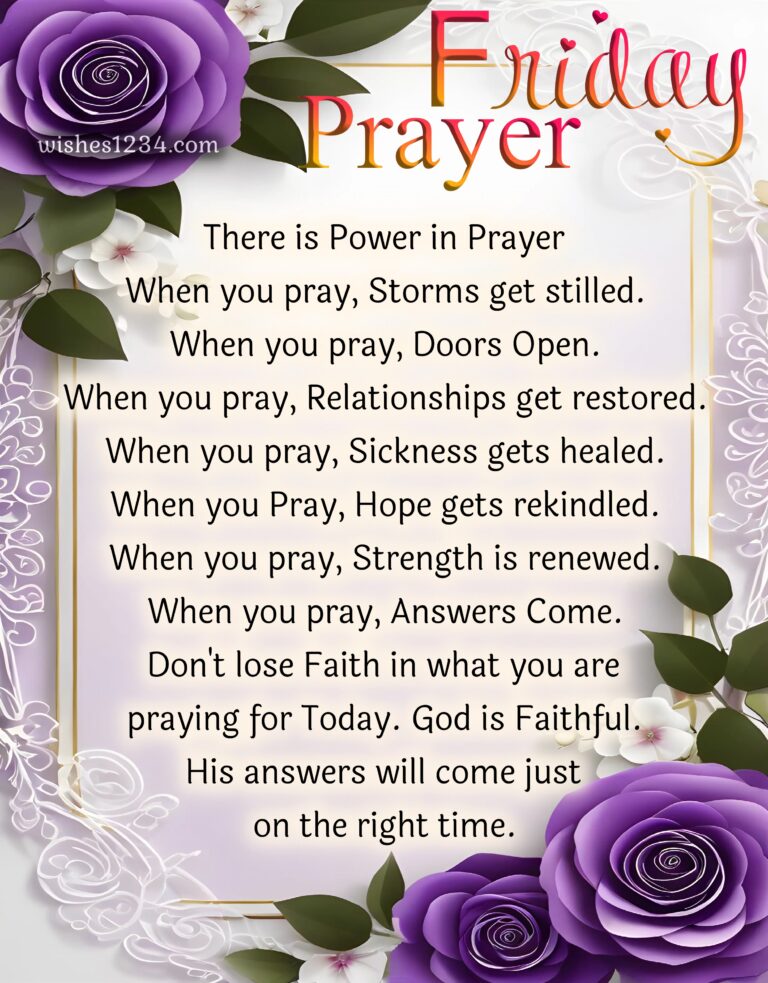 Happy Friday Quotes, Blessings and Prayers with Images