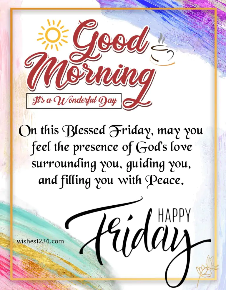 Happy Friday Quotes, Blessings and Prayers with Images