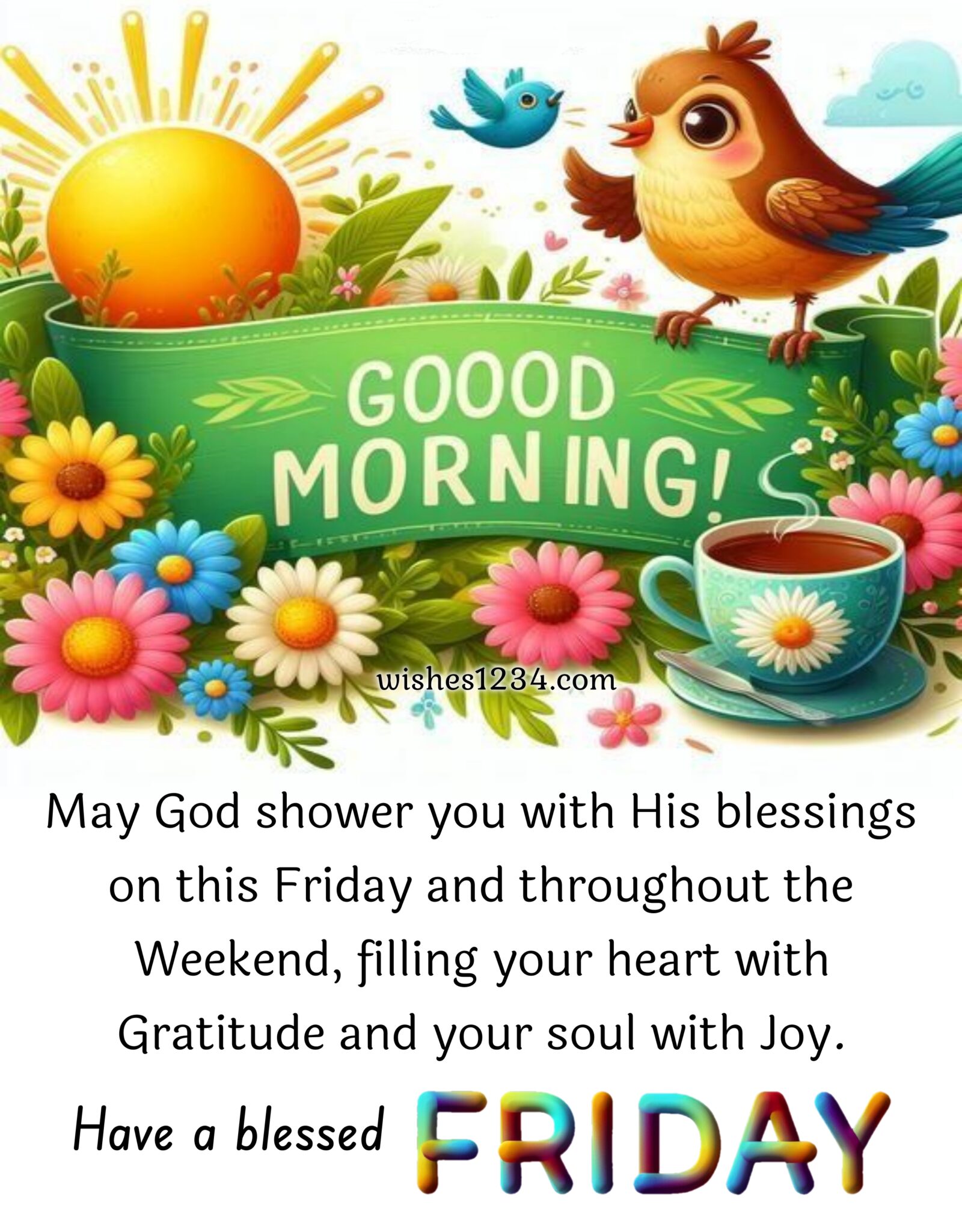 Happy Friday Quotes, Blessings and Prayers with Images
