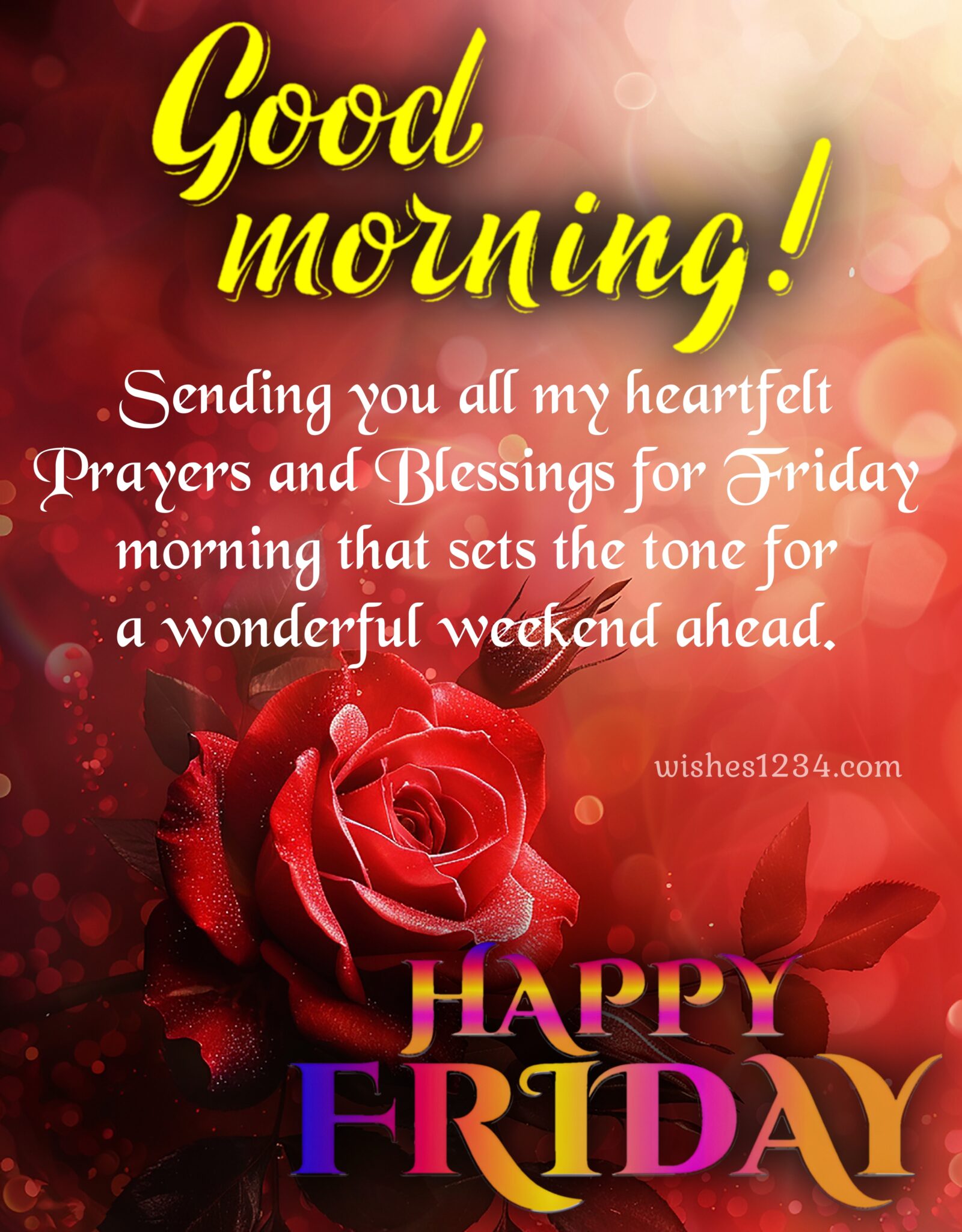 Happy Friday Quotes, Blessings and Prayers with Images