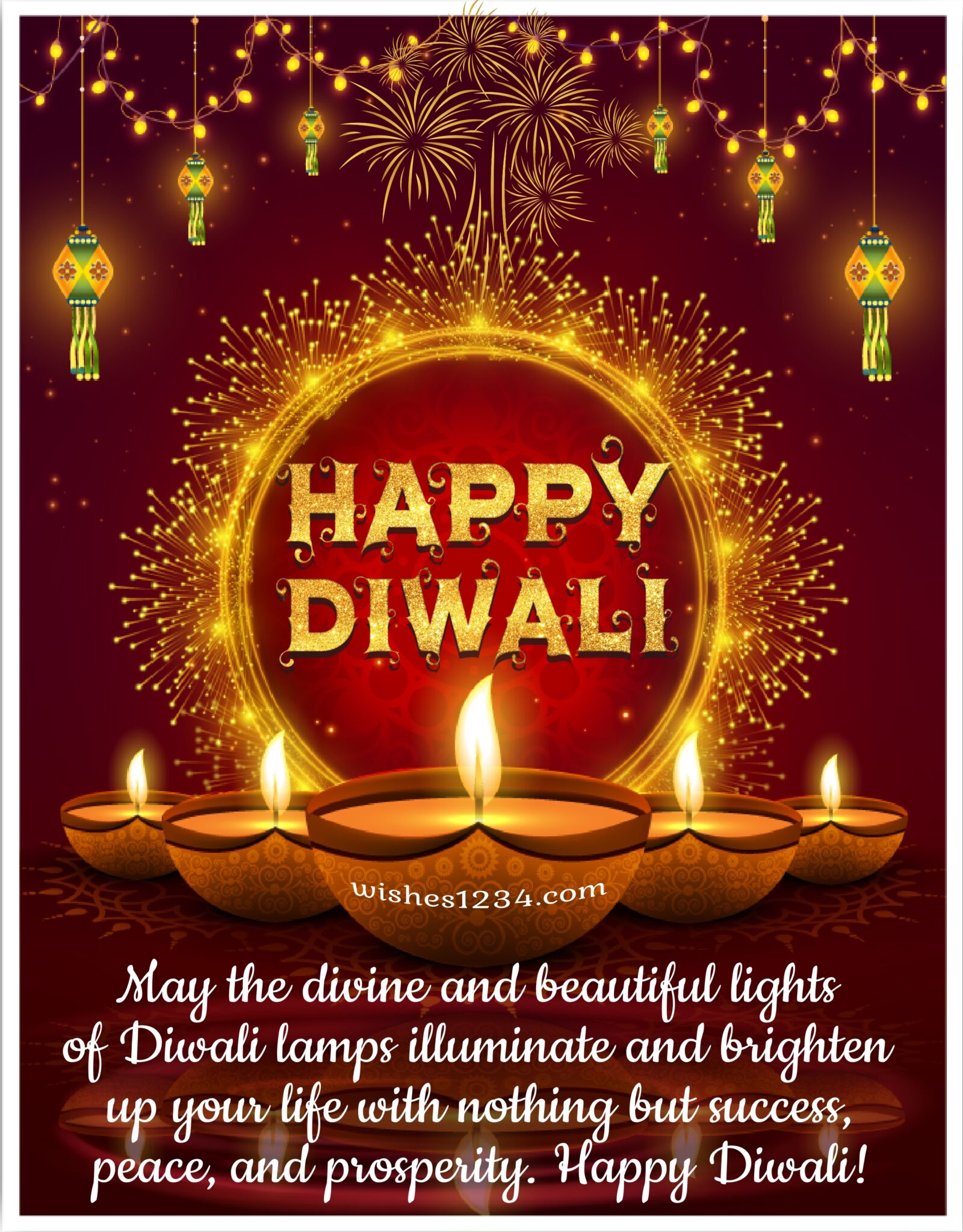 Happy Diwali Wishes, Greetings, Messages, Quotes and Images for 2024