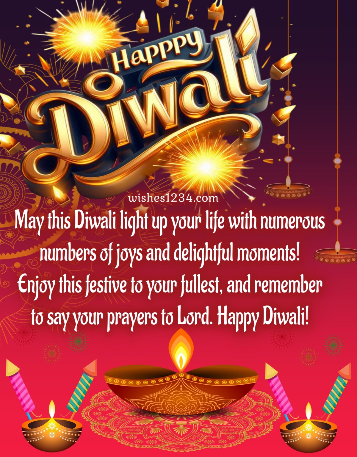 Happy Diwali Wishes, Greetings, Messages, Quotes and Images for 2024
