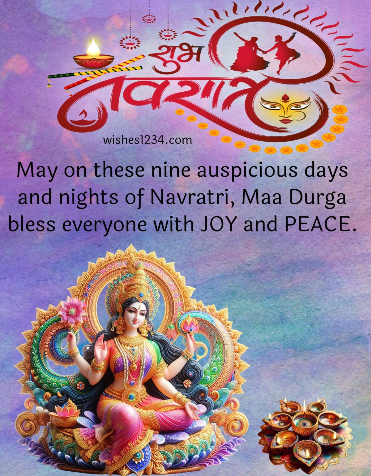 Happy Navratri and Durga puja Wishes, Messages, Quotes & Status for ...