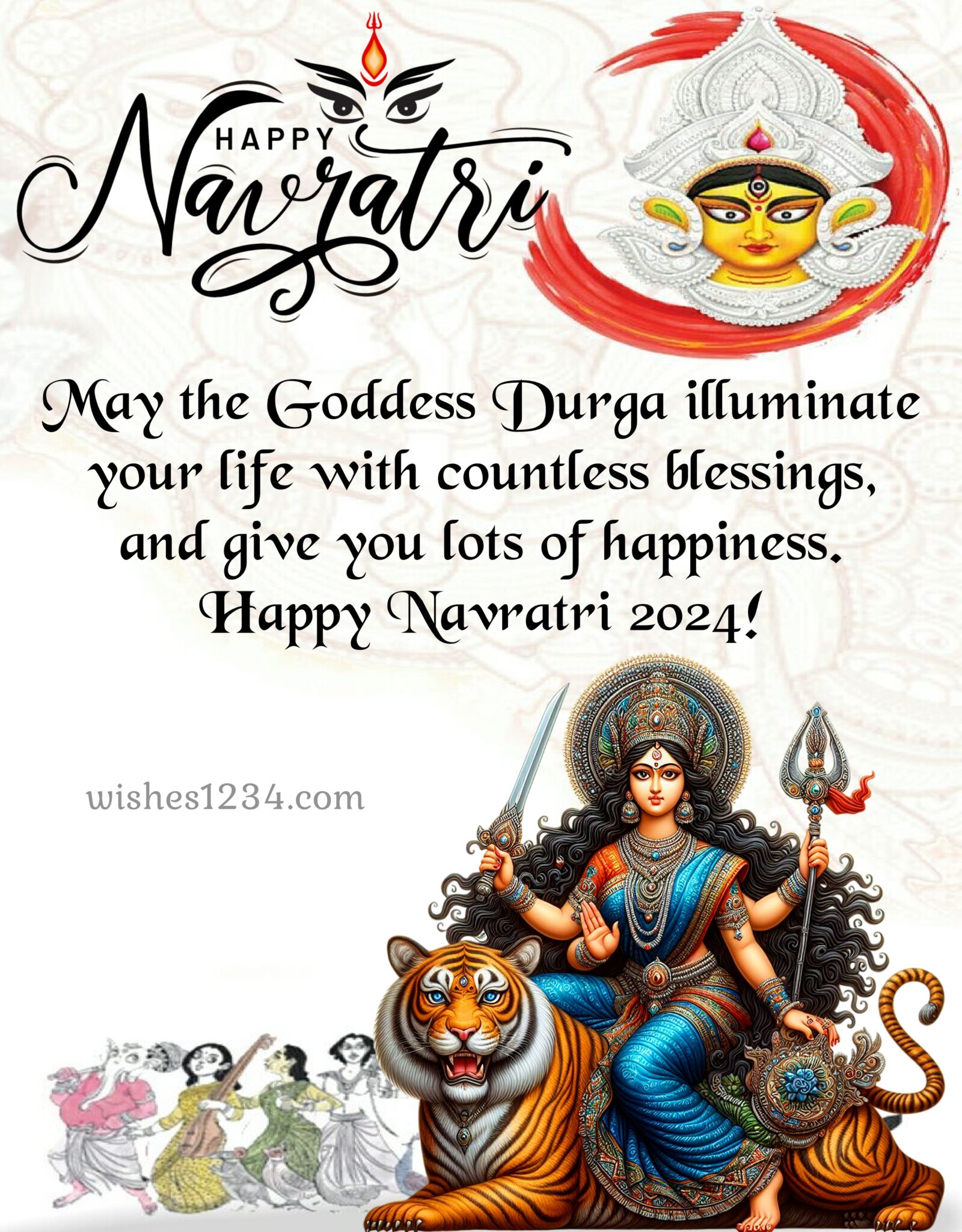 Happy Navratri and Durga puja Wishes, Messages, Quotes & Status for ...