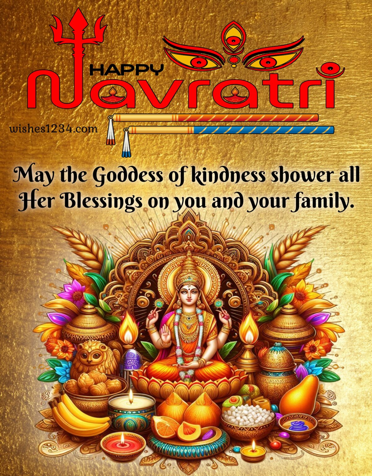 Happy Navratri and Durga puja Wishes, Messages, Quotes & Status for ...