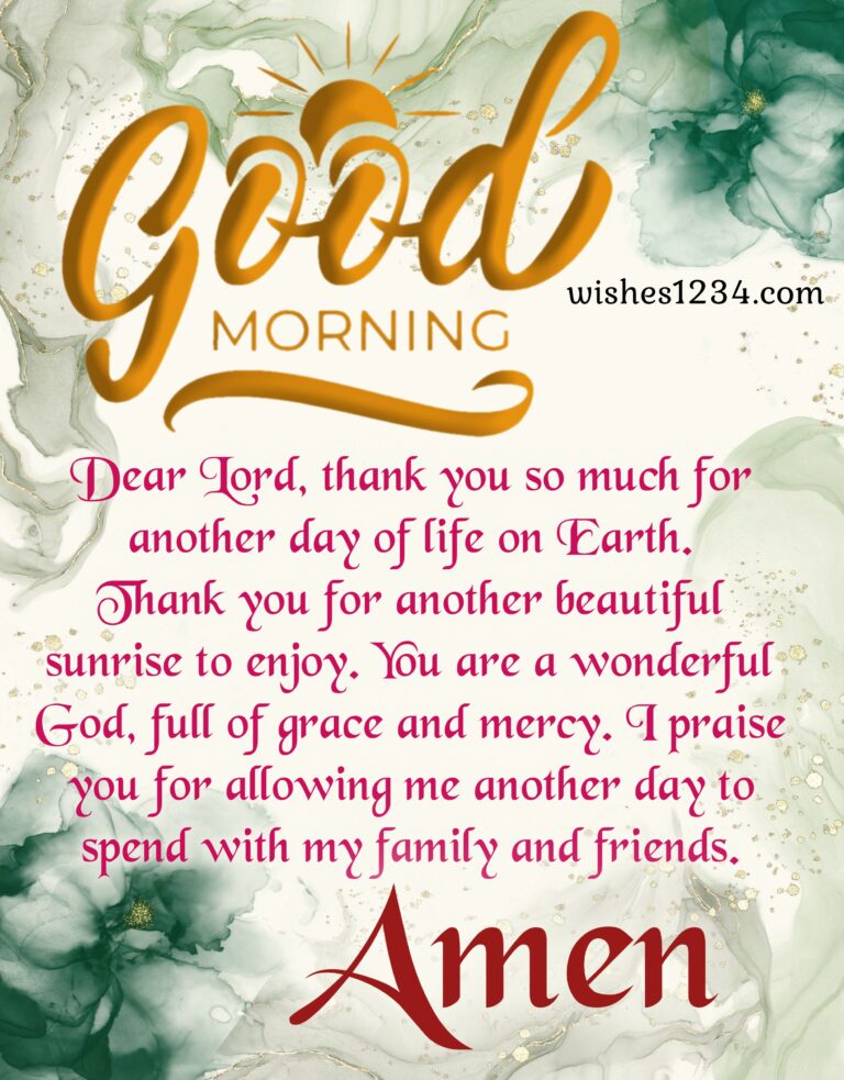 Best Good Morning Blessings Images with short Prayers and Wishes