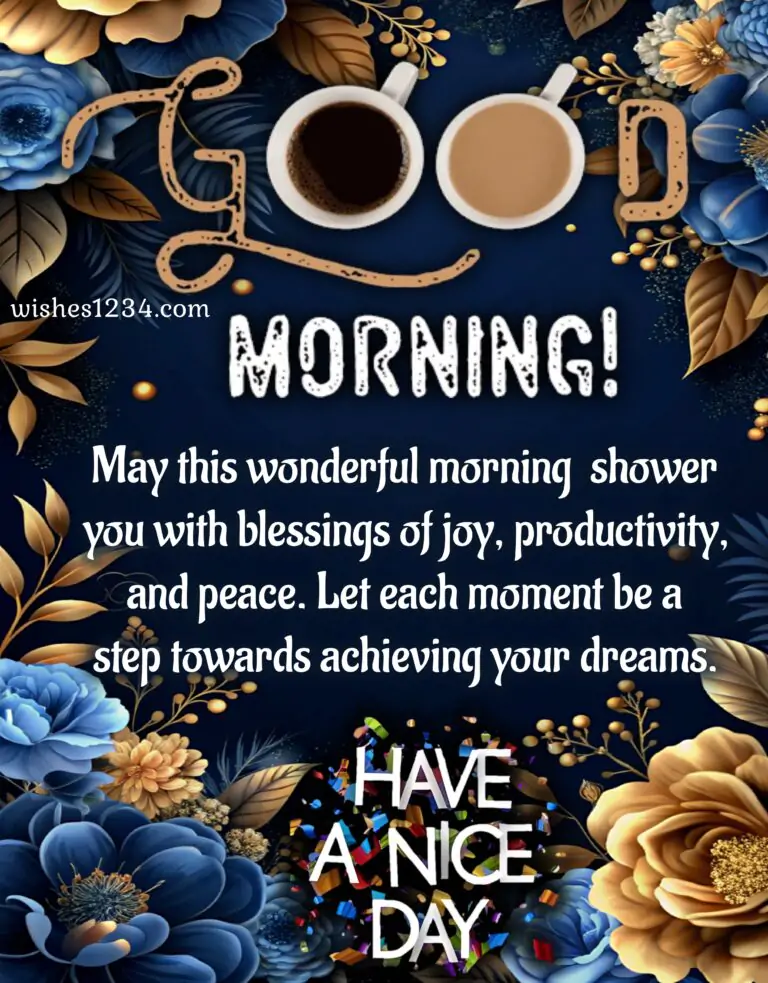 Best Good Morning Blessings Images with short Prayers and Wishes