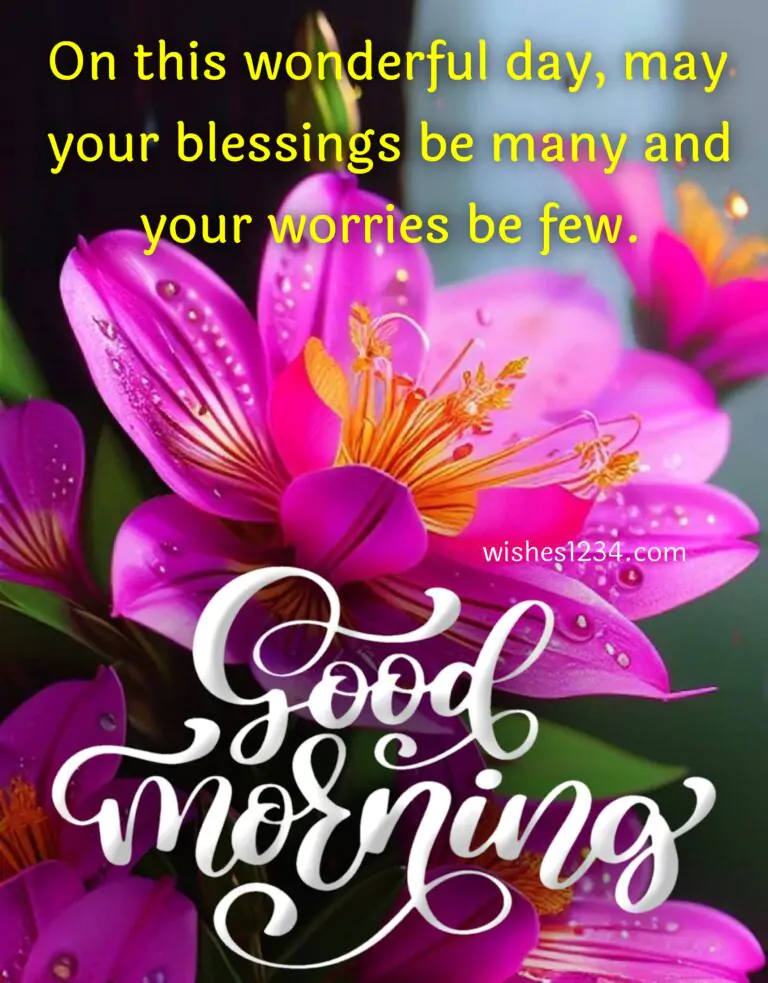 Best Good Morning Blessings Images with short Prayers and Wishes