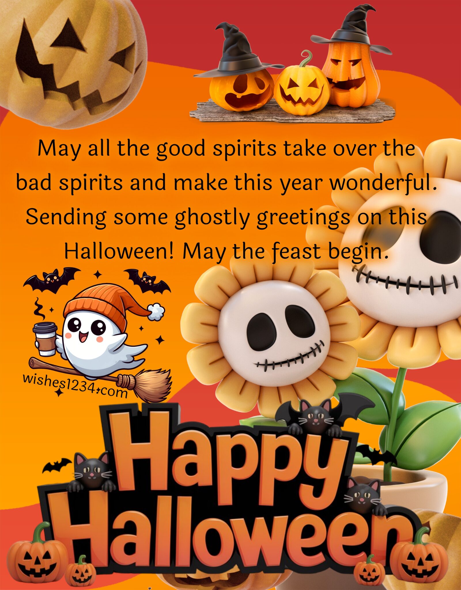 Happy Halloween 2024 Wishes, Messages, Quotes, and Images