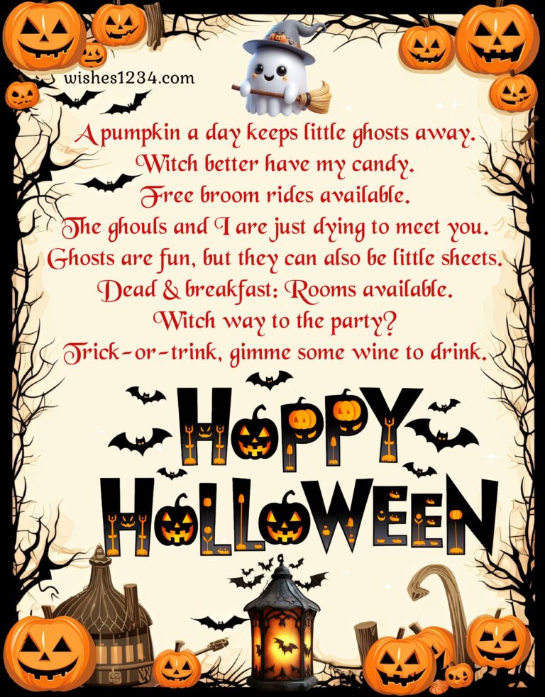 Happy Halloween 2024 Wishes, Messages, Quotes, and Images