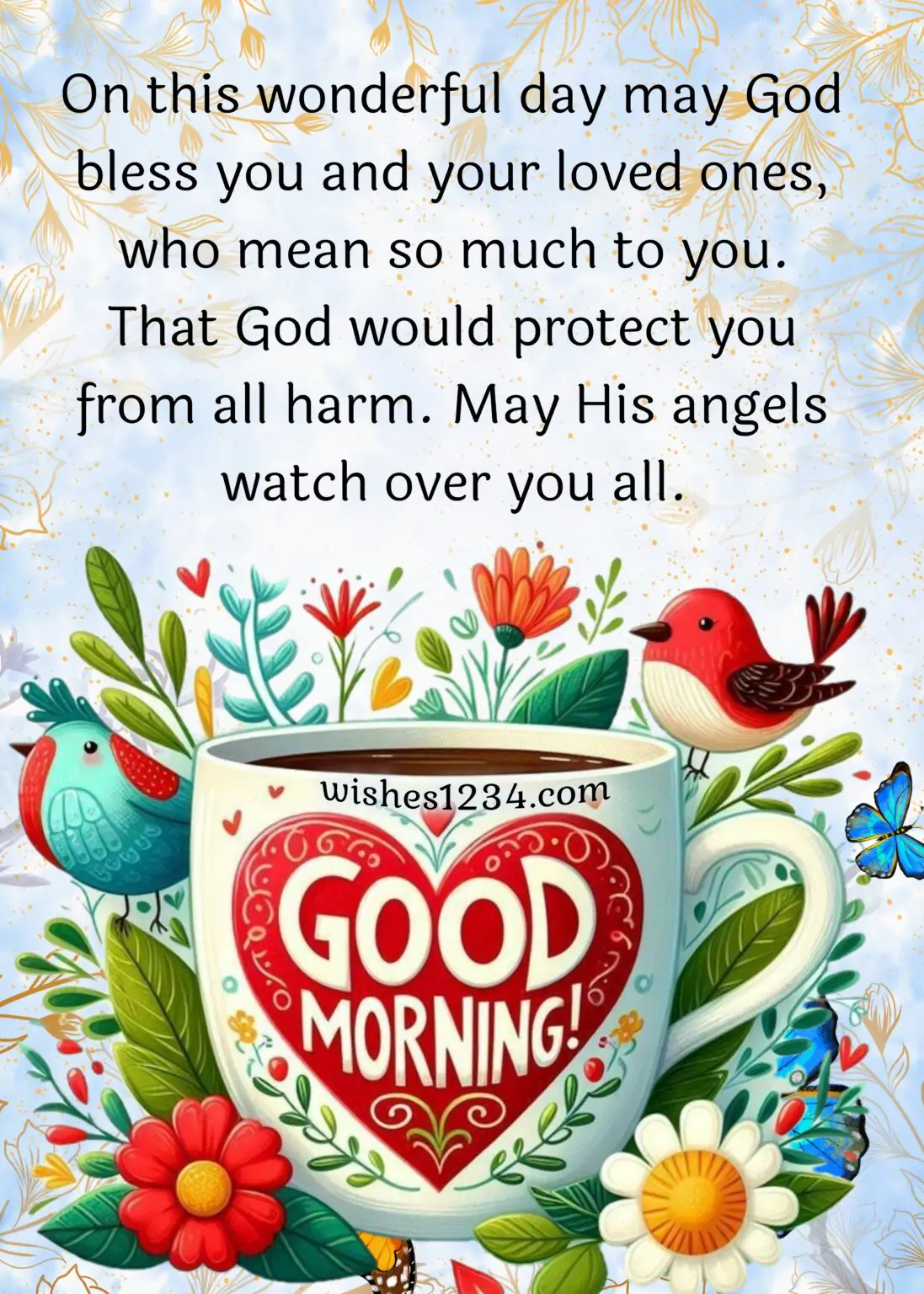 Best Good Morning Blessings Images with short Prayers and Wishes