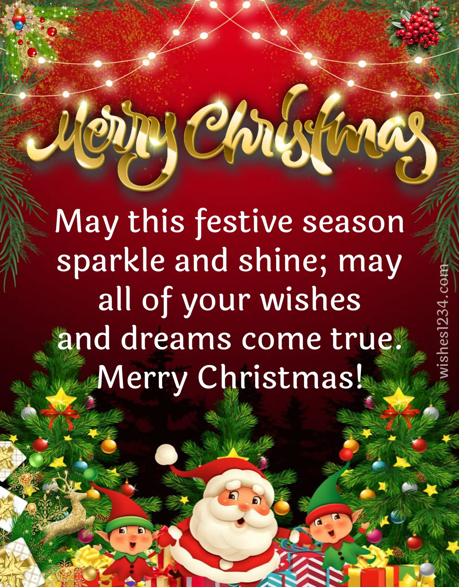100+ Merry Christmas Wishes, Messages & Quotes