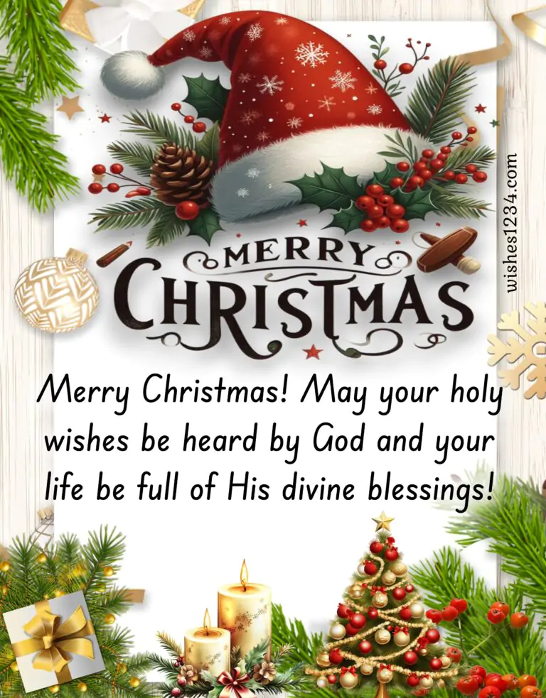 100+ Merry Christmas Wishes, Messages & Quotes