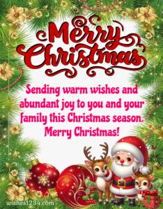 100+ Merry Christmas Wishes, Messages & Quotes