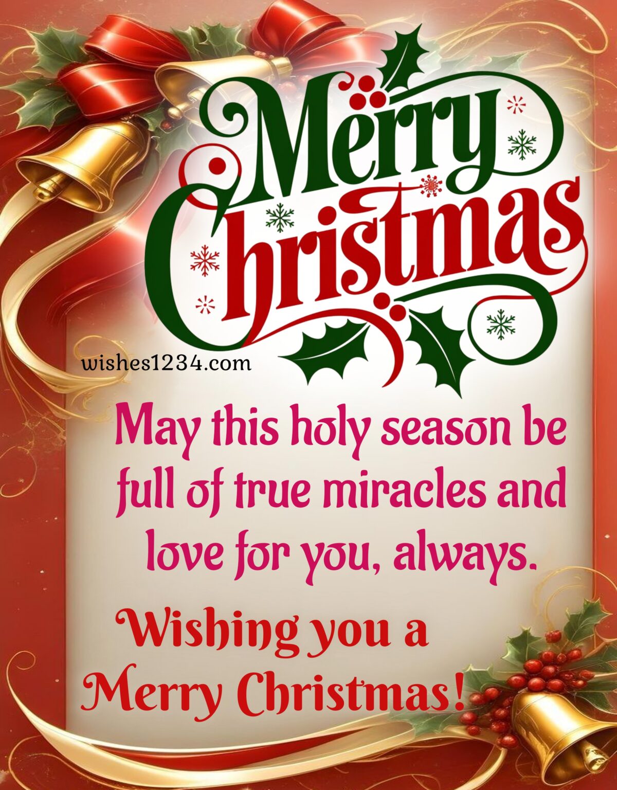 100+ Merry Christmas Wishes, Messages & Quotes