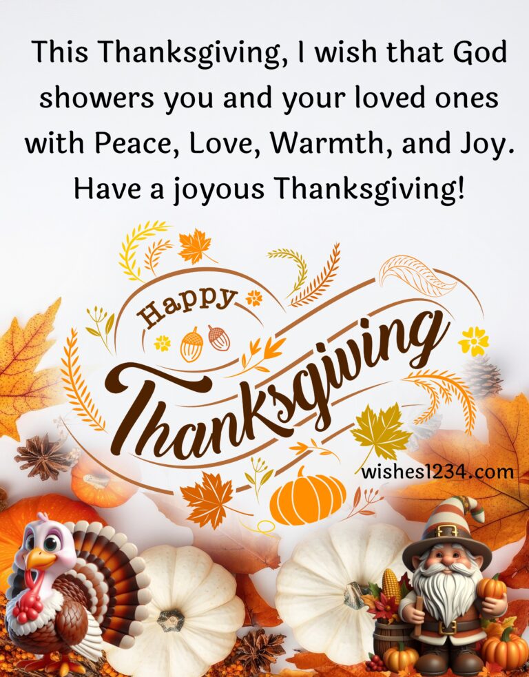 Happy Thanksgiving Wishes with beautiful Images