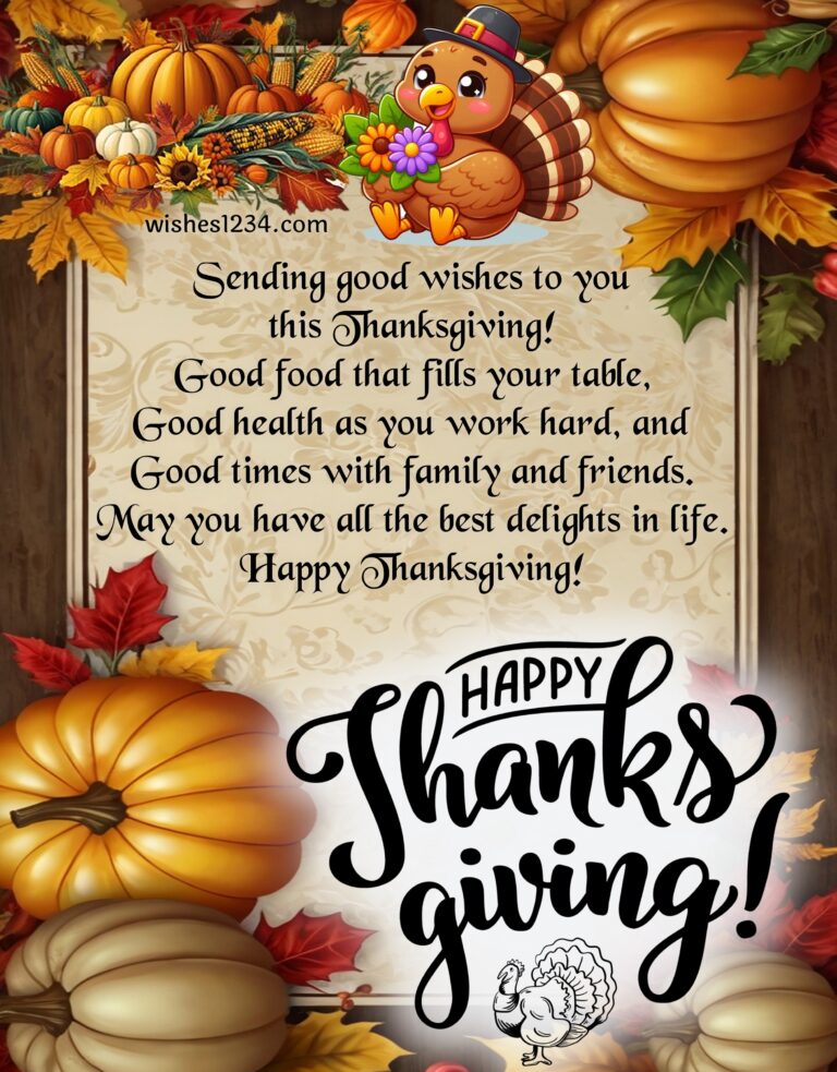 Happy Thanksgiving Wishes with beautiful Images