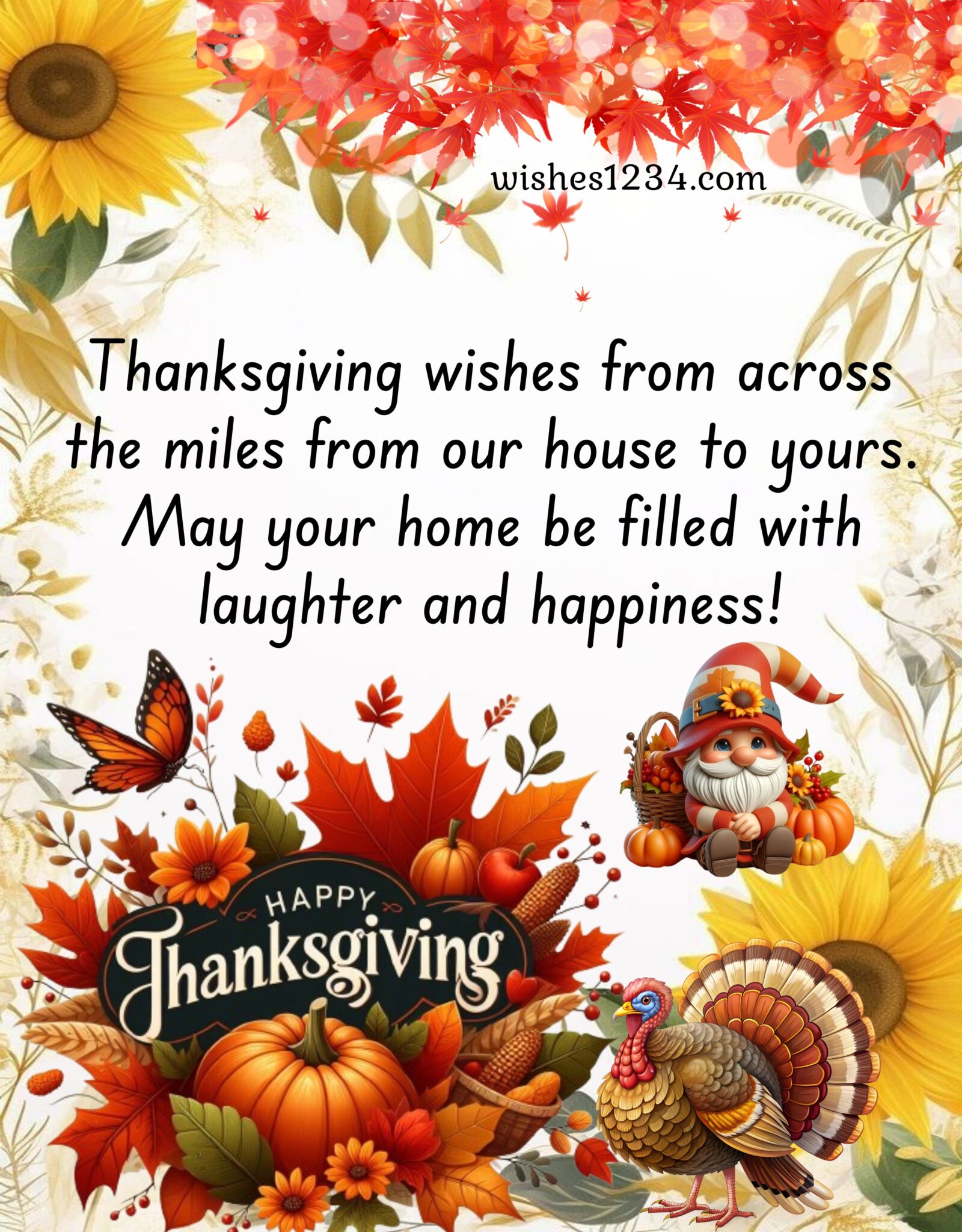 Happy Thanksgiving Wishes with beautiful Images