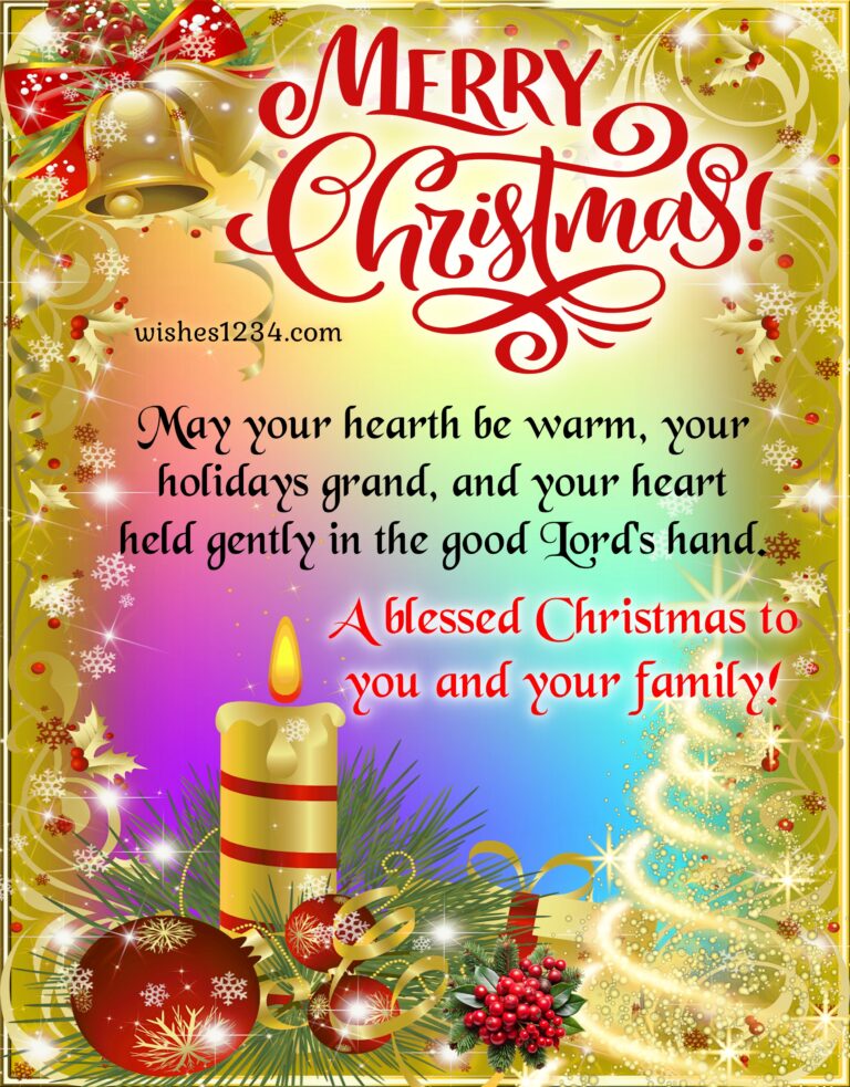 100+ Merry Christmas Wishes, Messages & Quotes