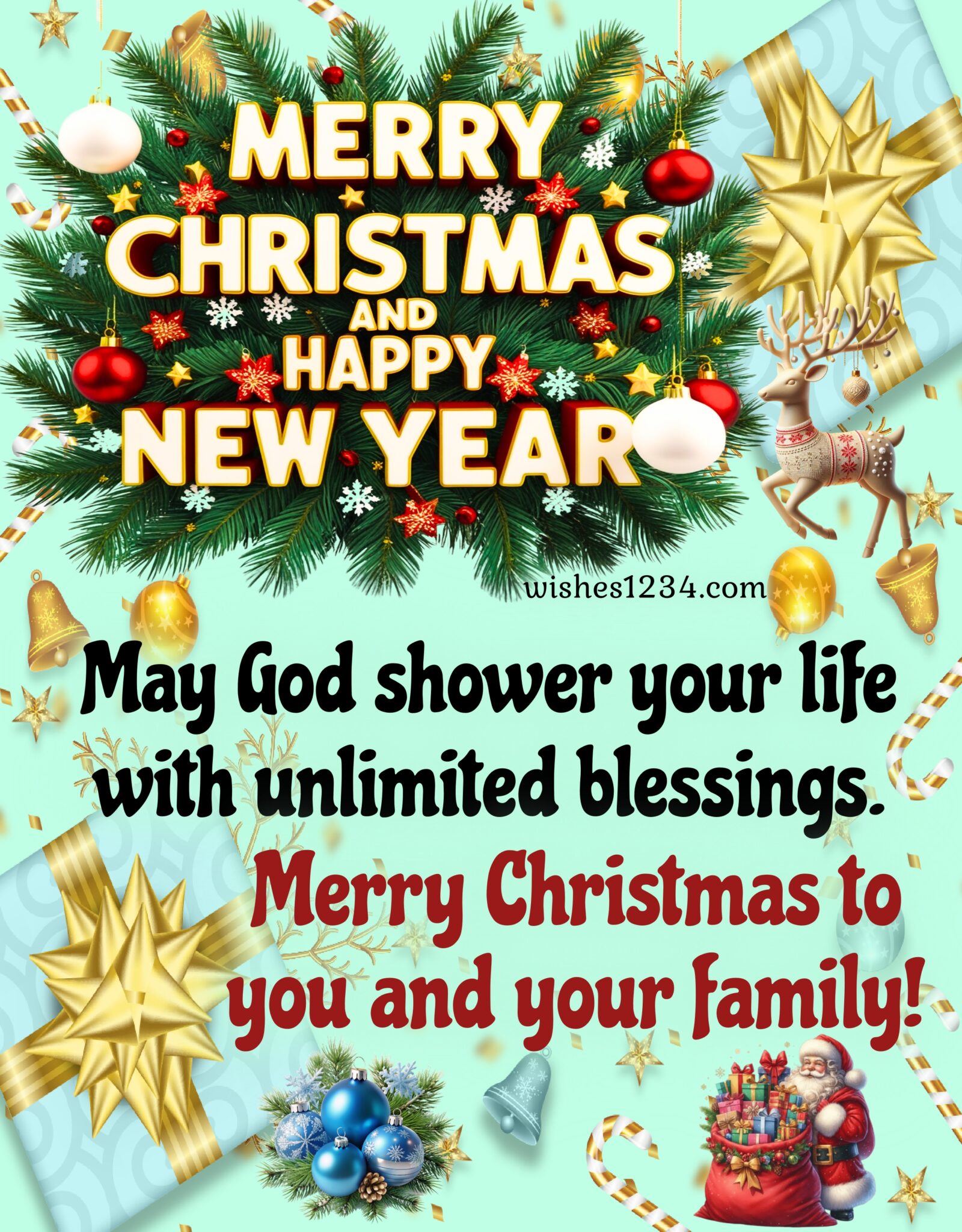 100+ Merry Christmas Wishes, Messages & Quotes