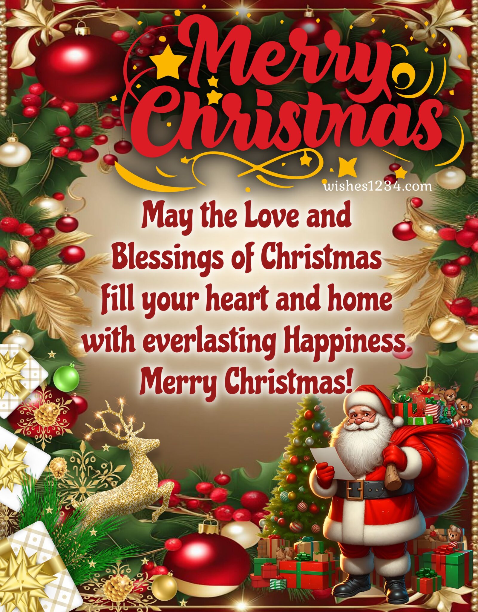 100+ Merry Christmas Wishes, Messages & Quotes