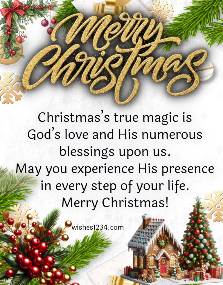 100+ Merry Christmas Wishes, Messages & Quotes