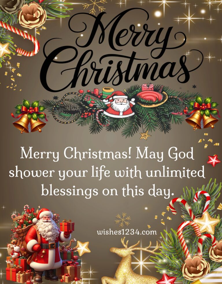 100+ Merry Christmas Wishes, Messages & Quotes