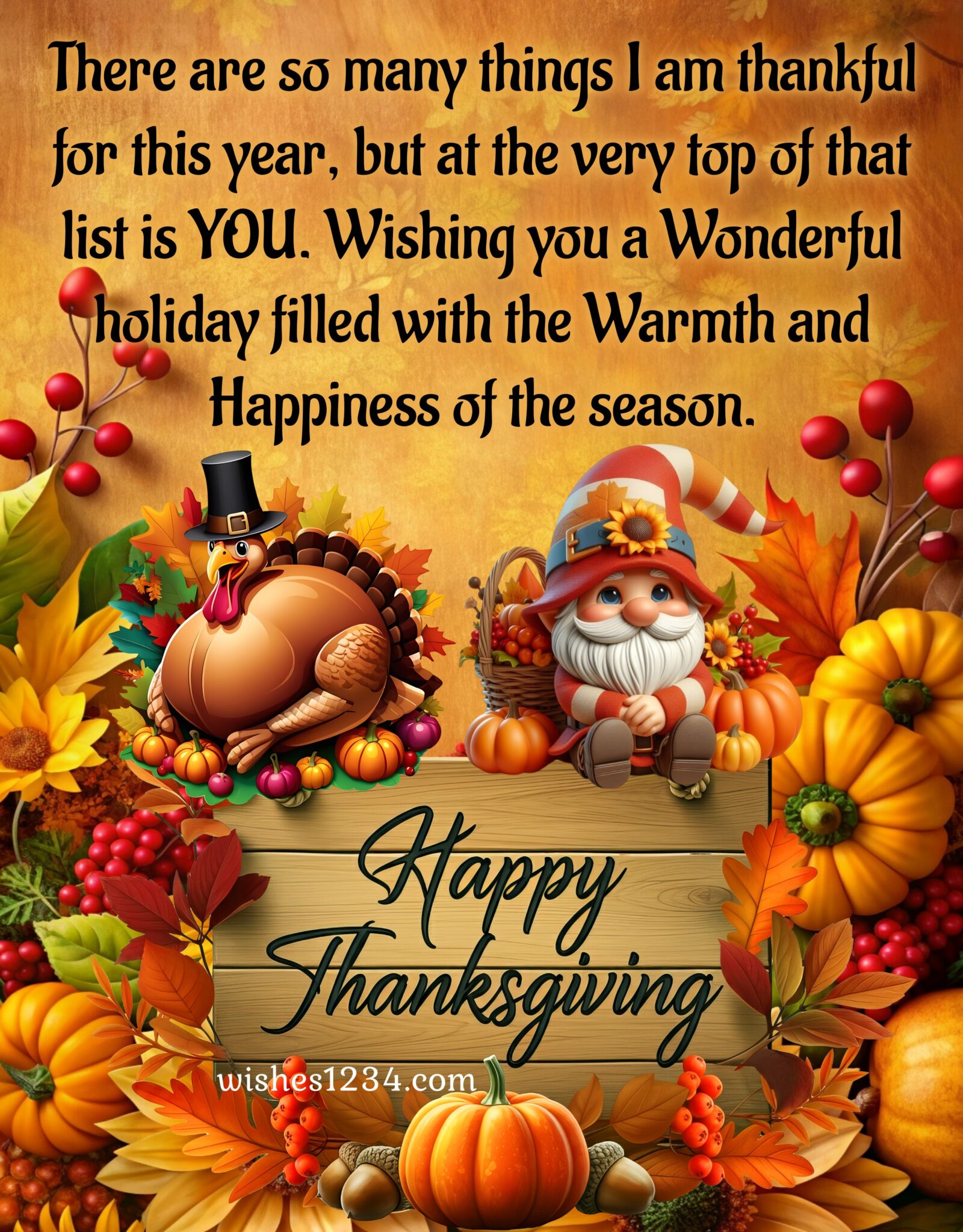 Happy Thanksgiving Wishes with beautiful Images