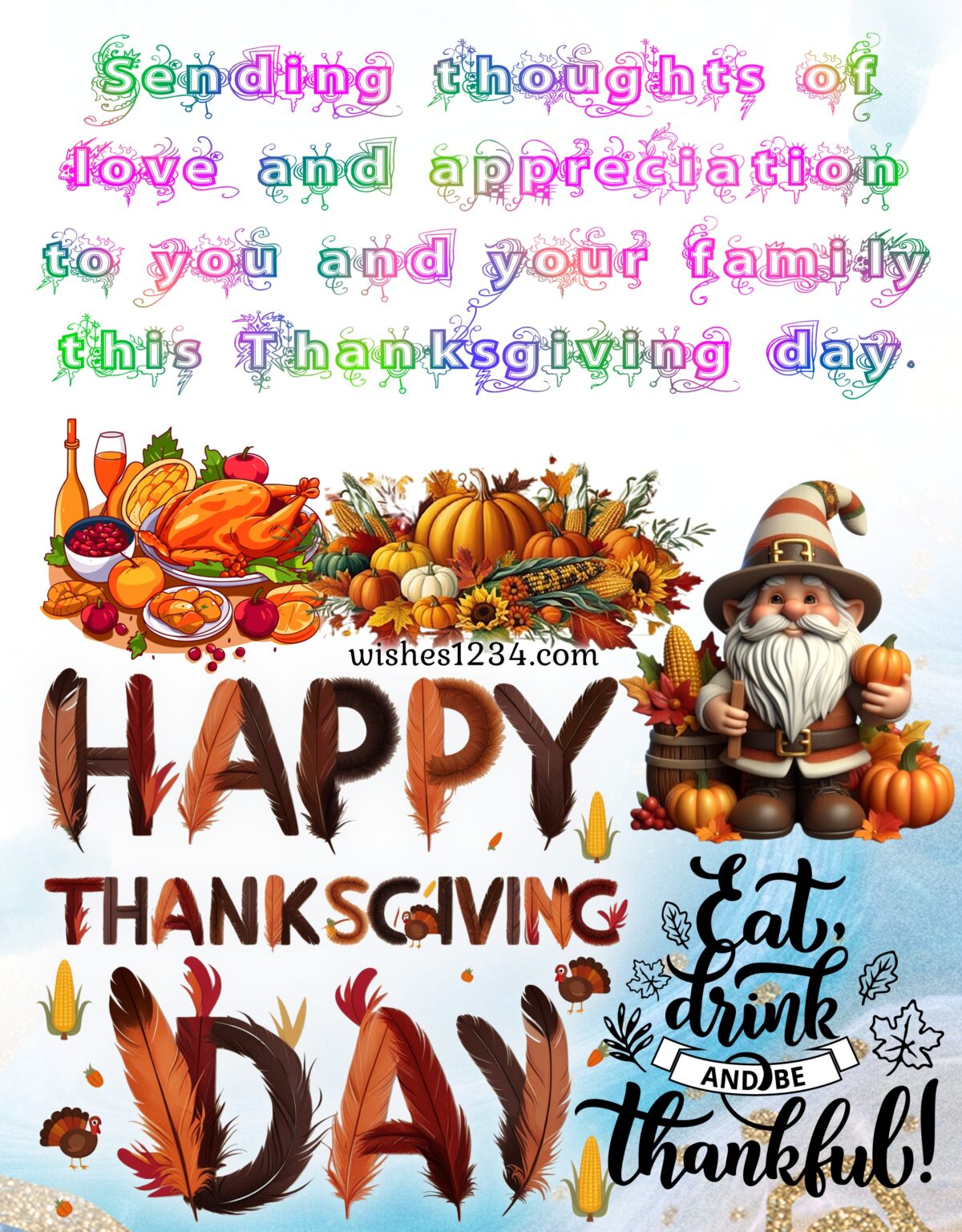 Happy Thanksgiving Wishes with beautiful Images