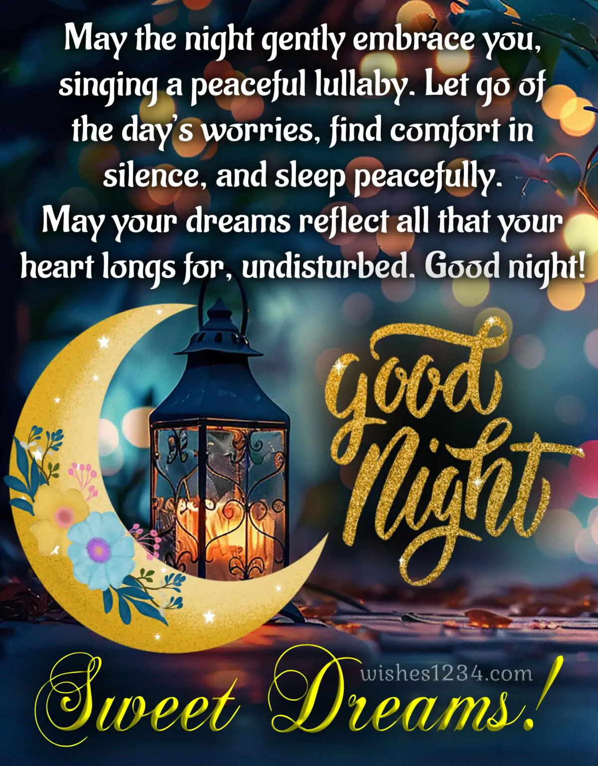 Good Night Images with Blessings and Quotes