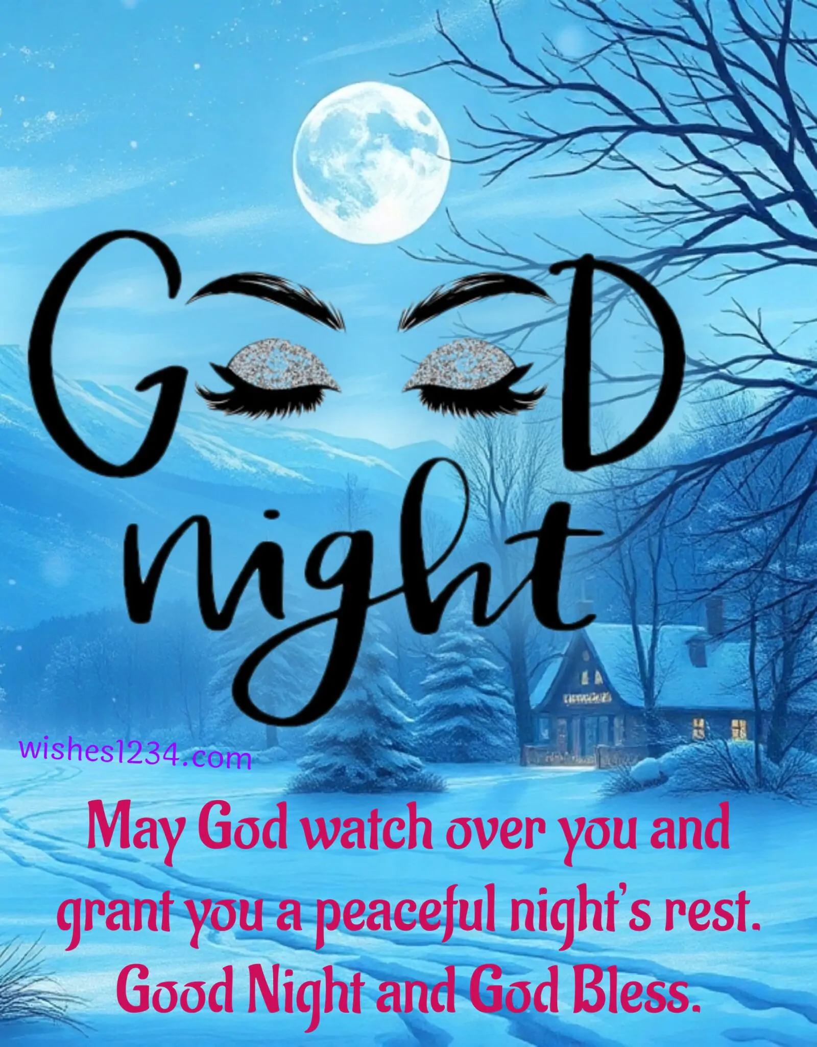 Good Night Images with Blessings and Quotes