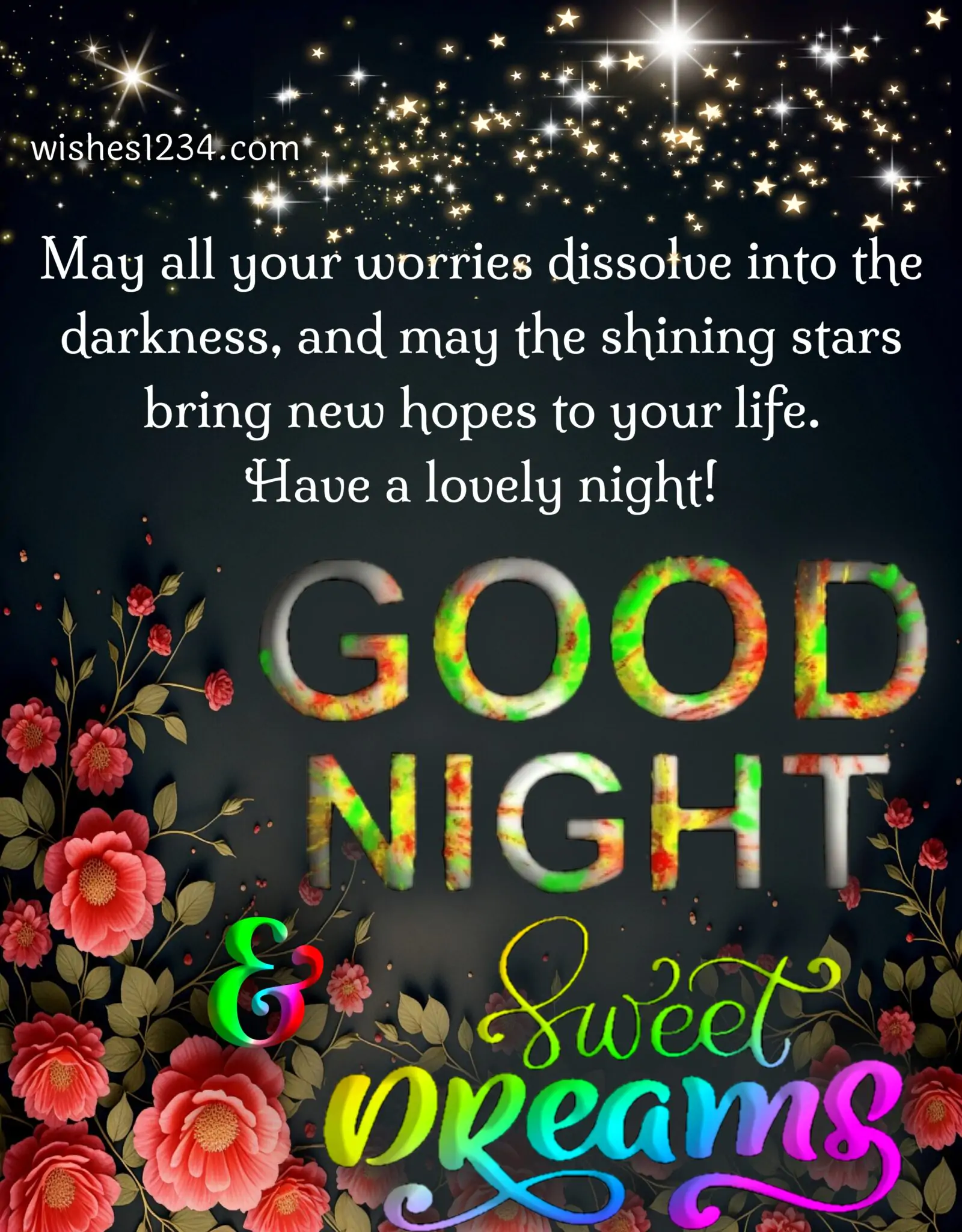Good Night Images with Blessings and Quotes