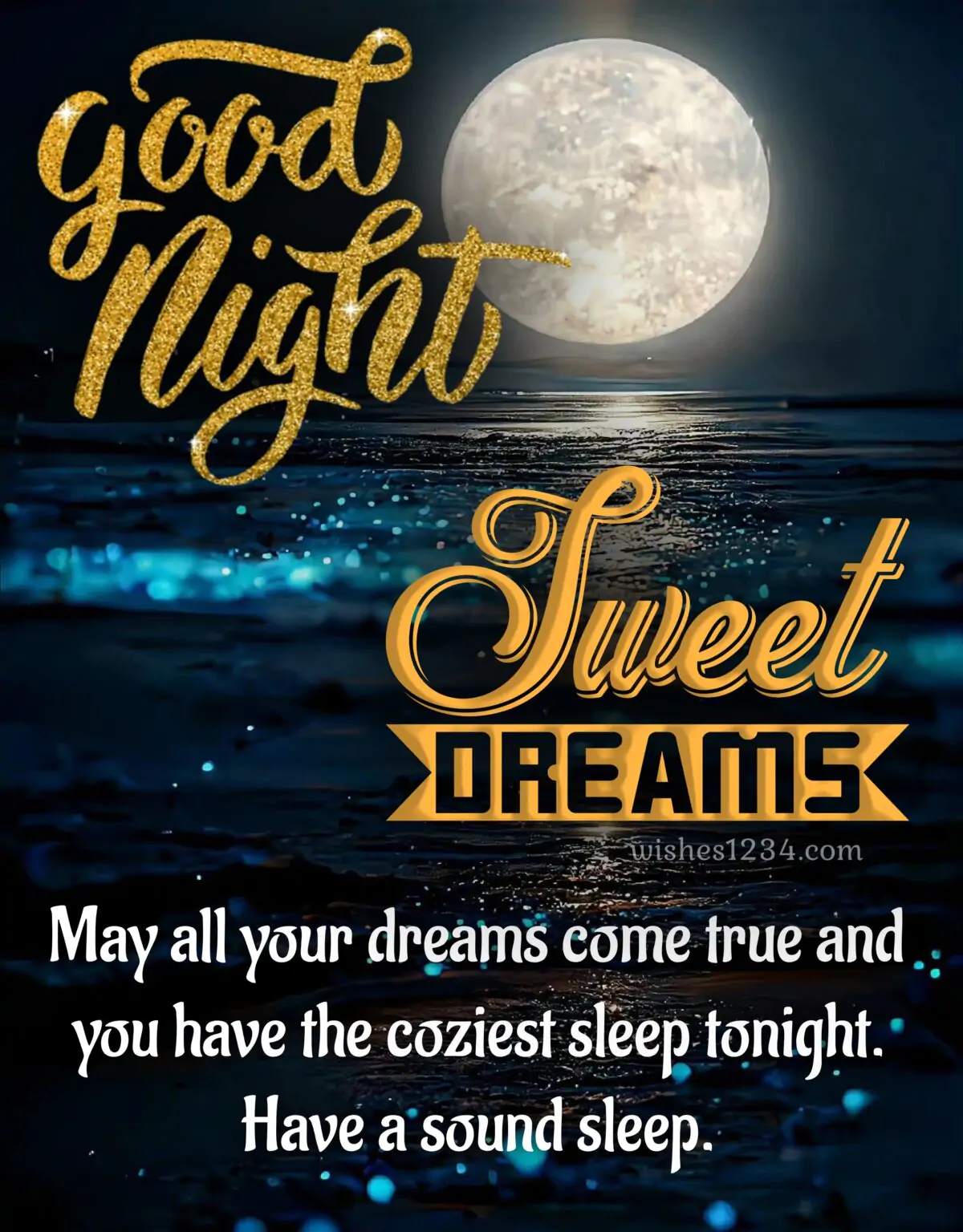 Good Night Images with Blessings and Quotes