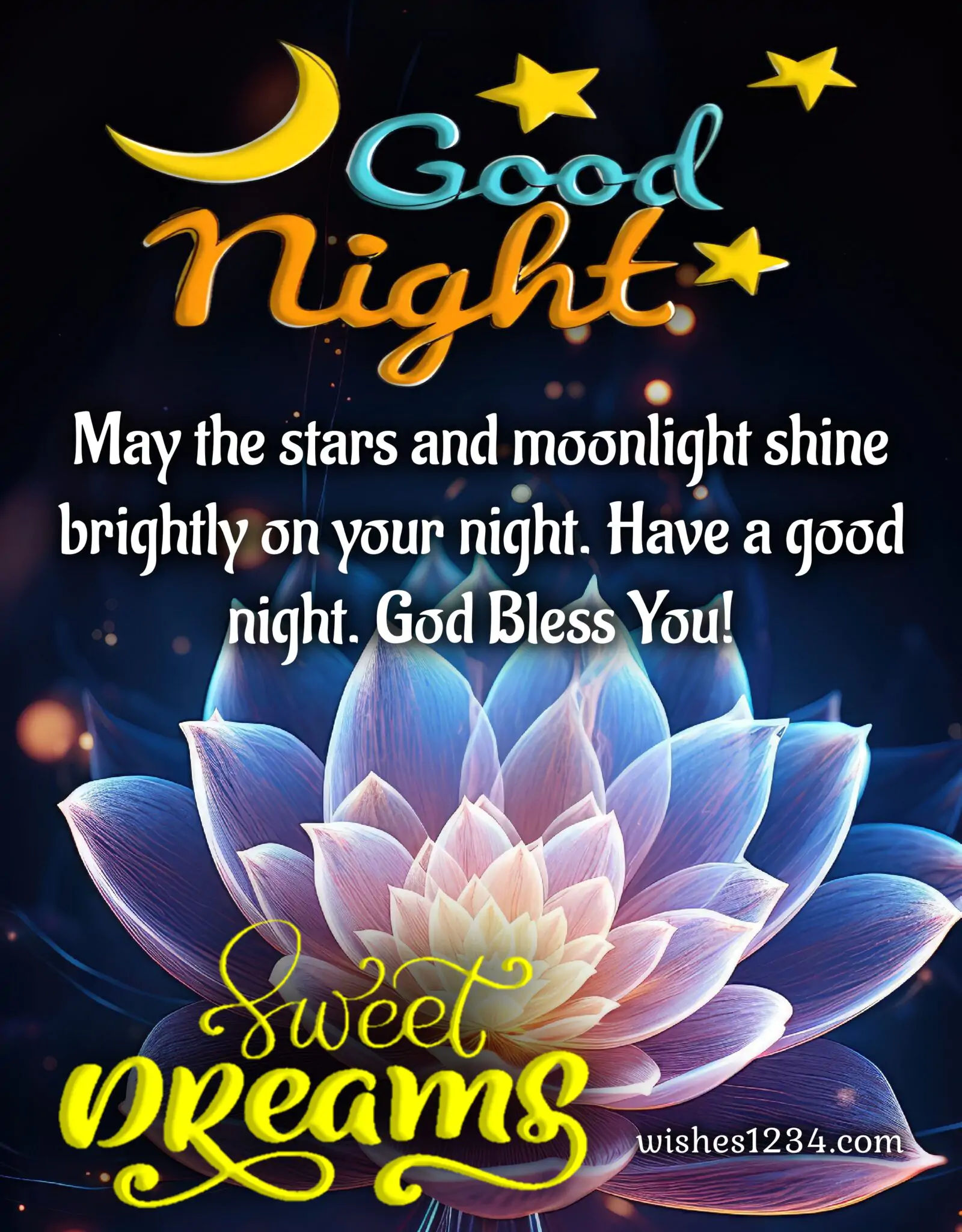 Good Night Images with Blessings and Quotes