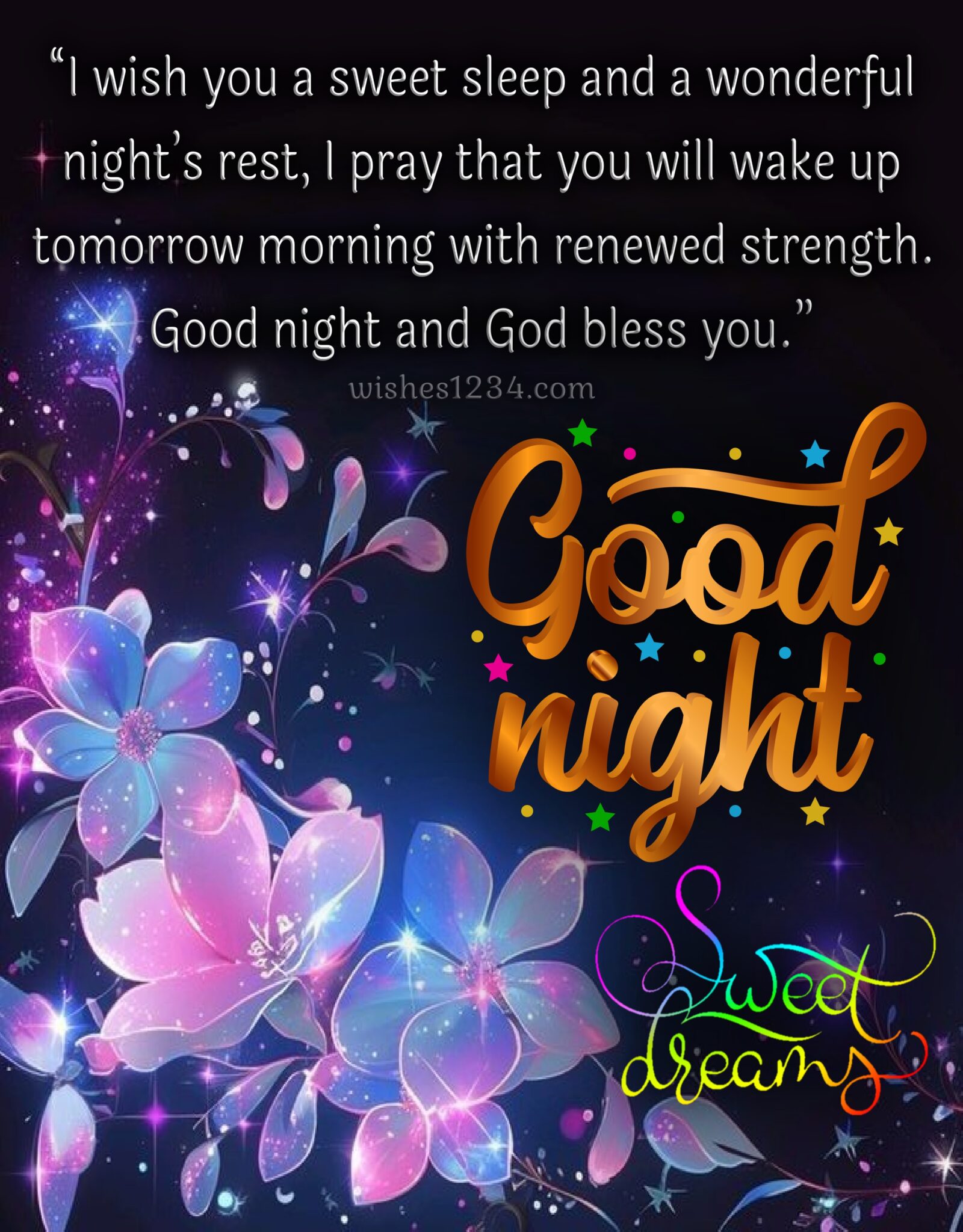 Good Night Images with Blessings and Quotes