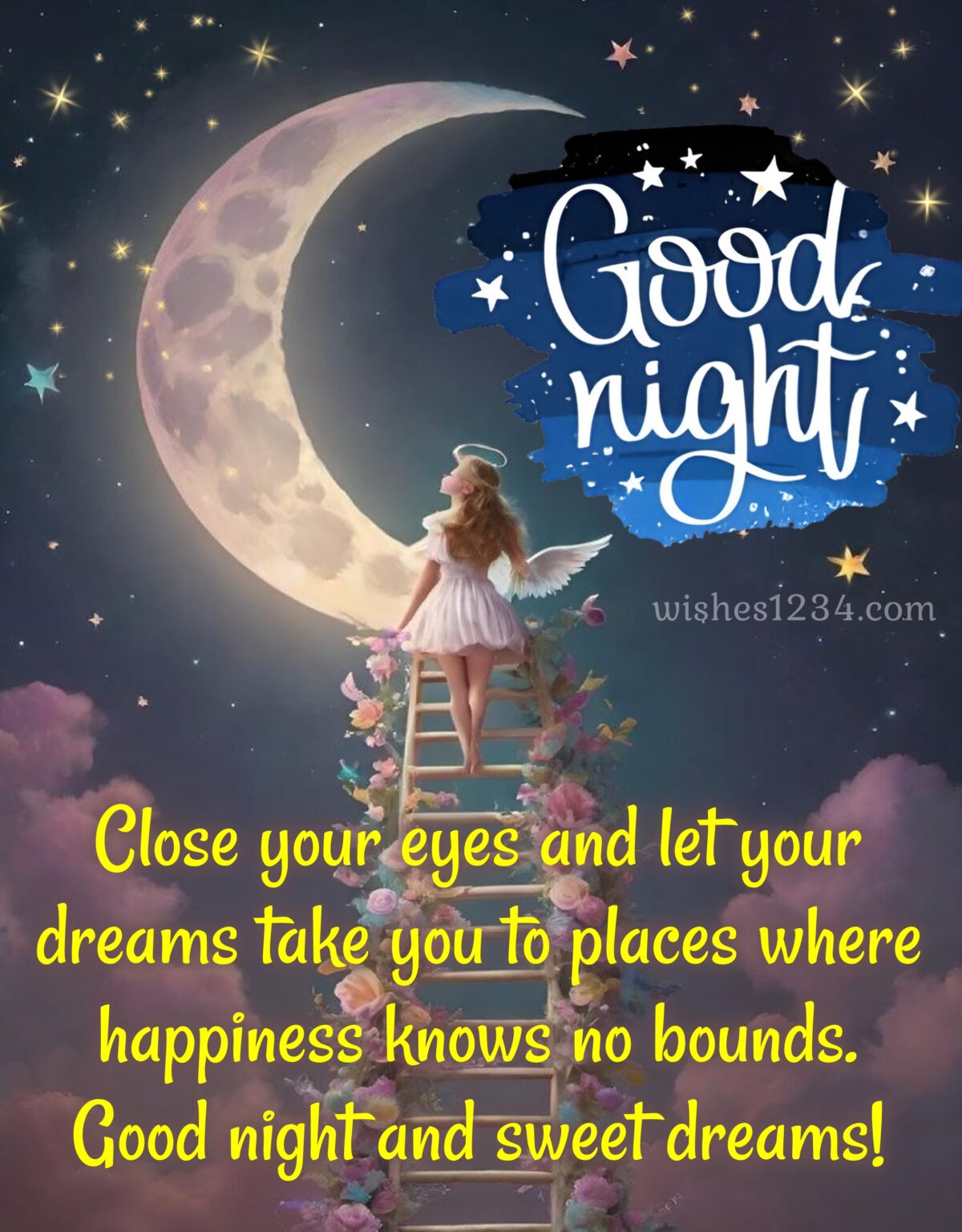 Good Night Images with Blessings and Quotes