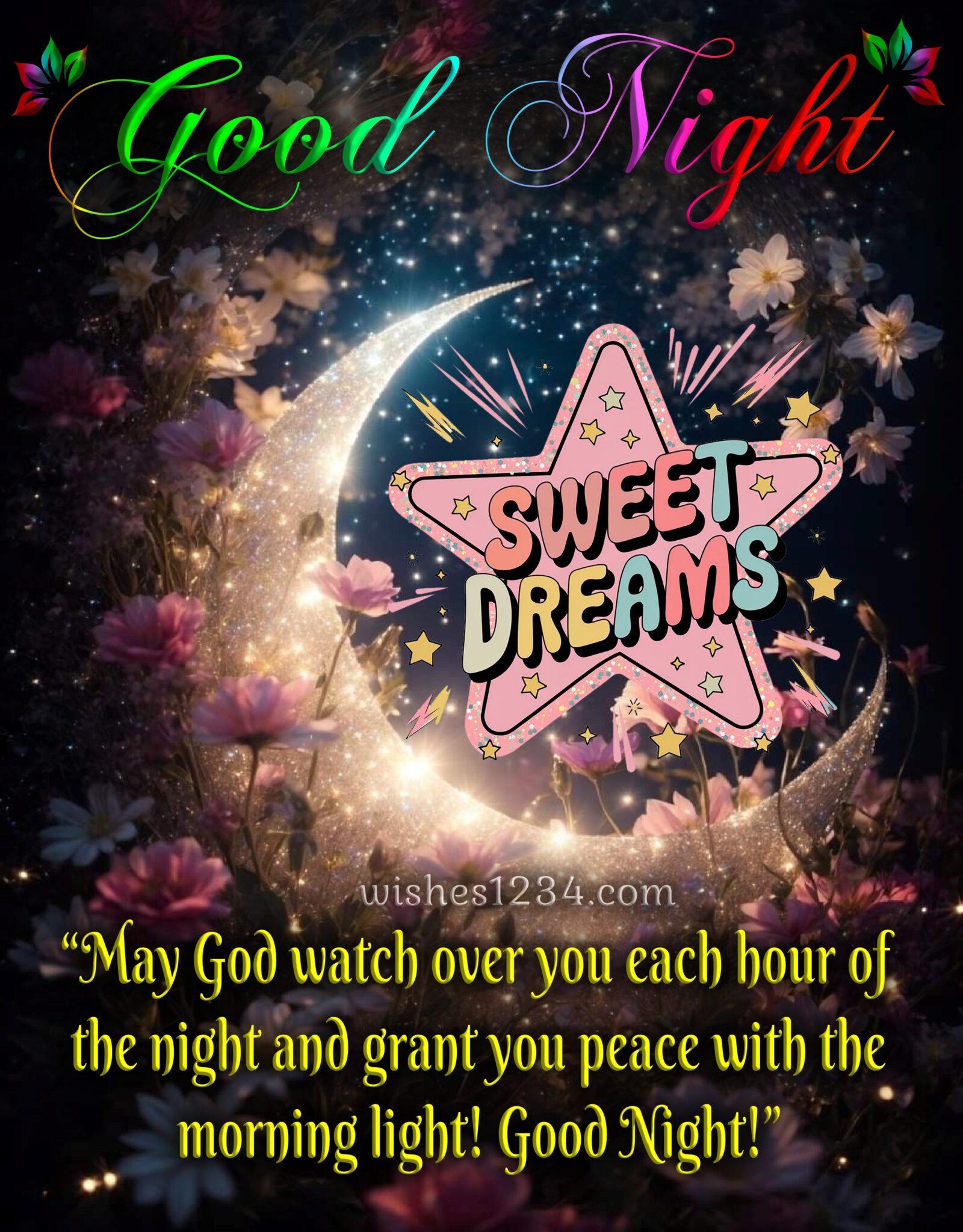 Good Night Images with Blessings and Quotes