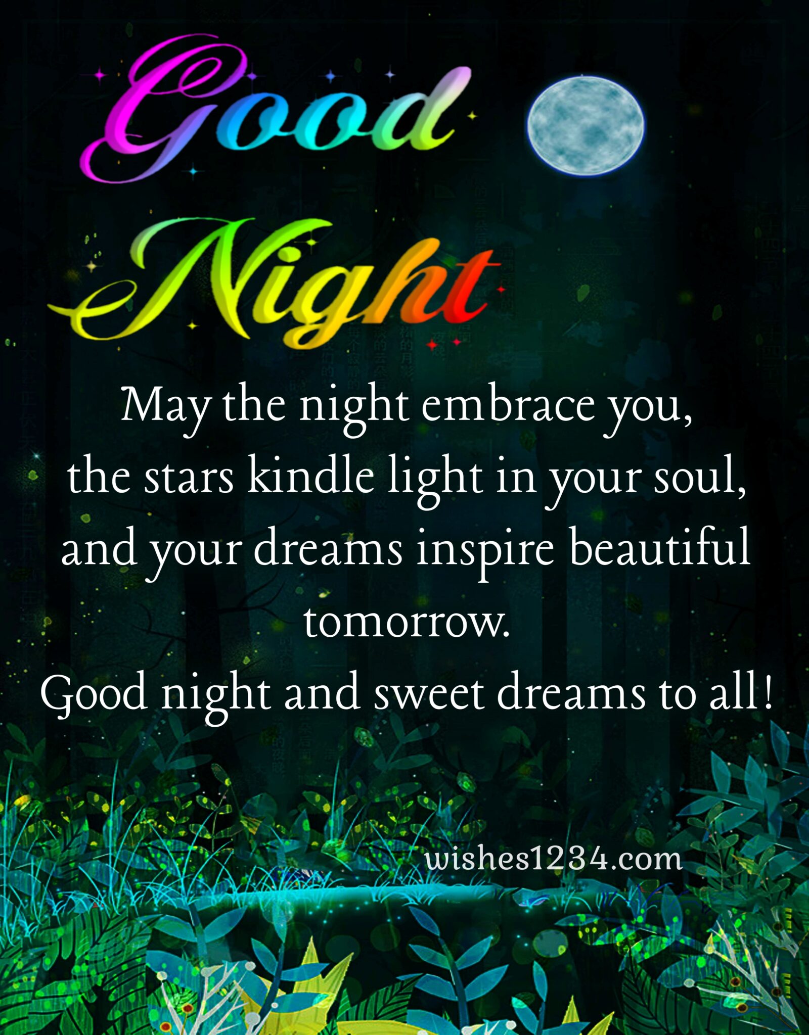 Good Night Images with Blessings and Quotes