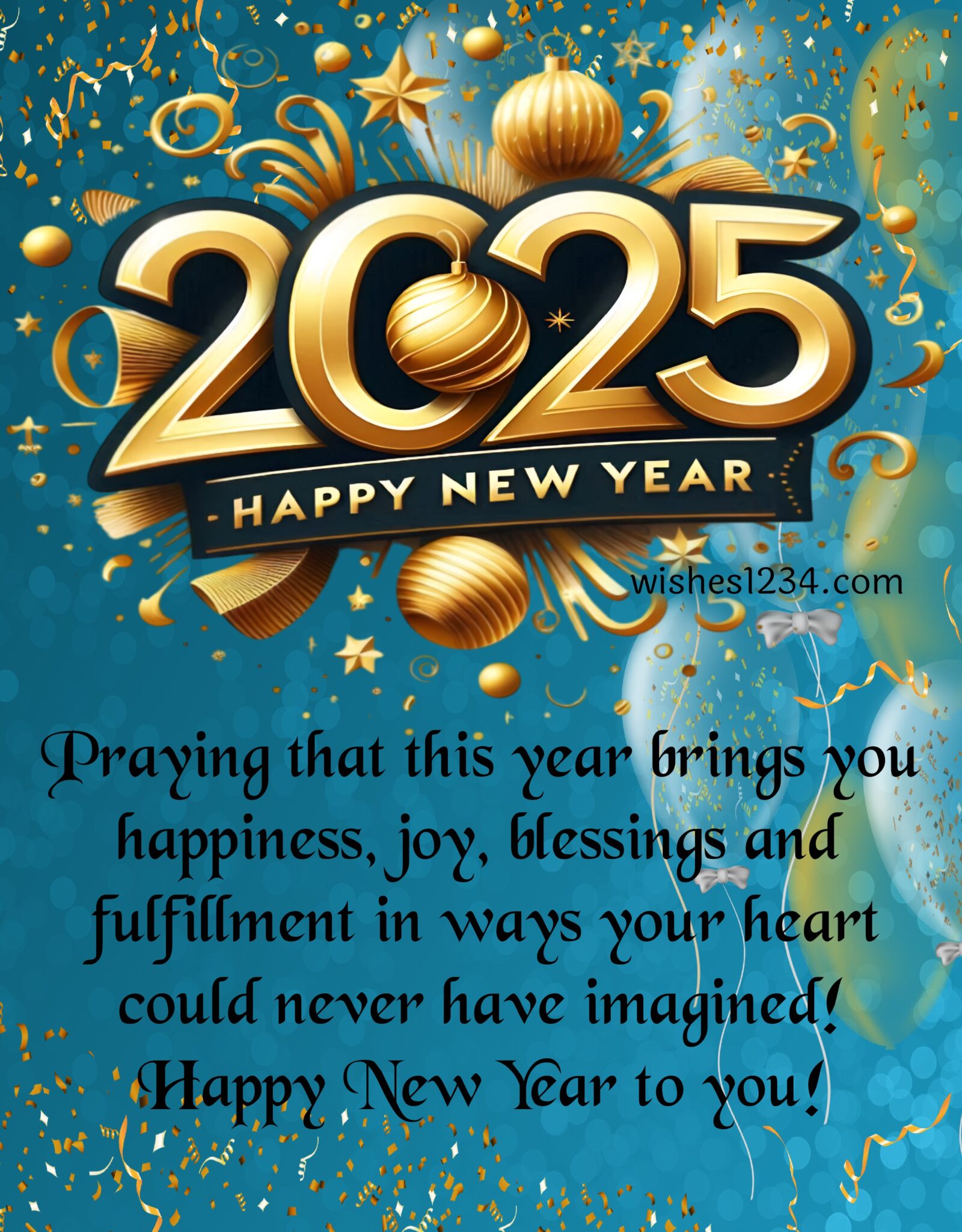 Happy New Year 2025 Wishes, Blessings, Messages, and Images