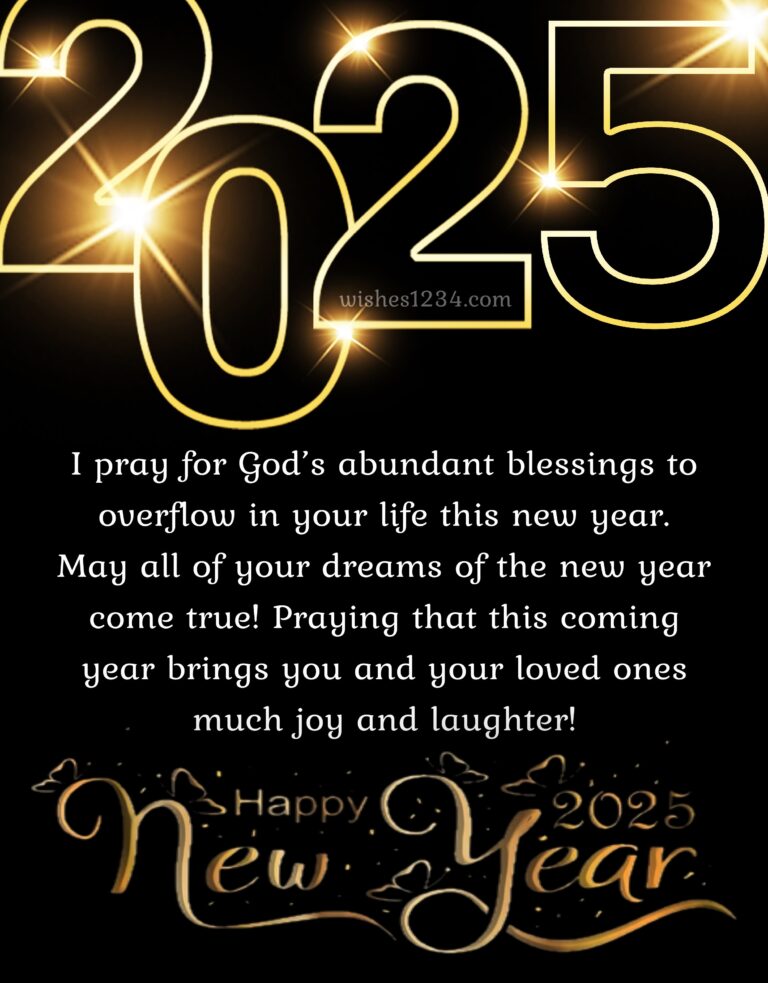 Happy New Year 2025 Wishes, Blessings, Messages, and Images