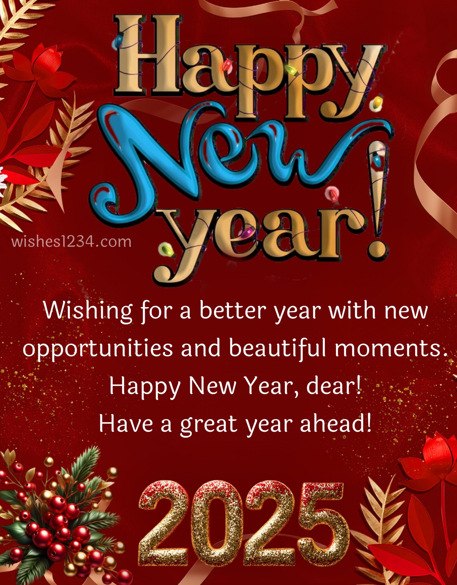Happy New Year 2025 Wishes, Blessings, Messages, and Images