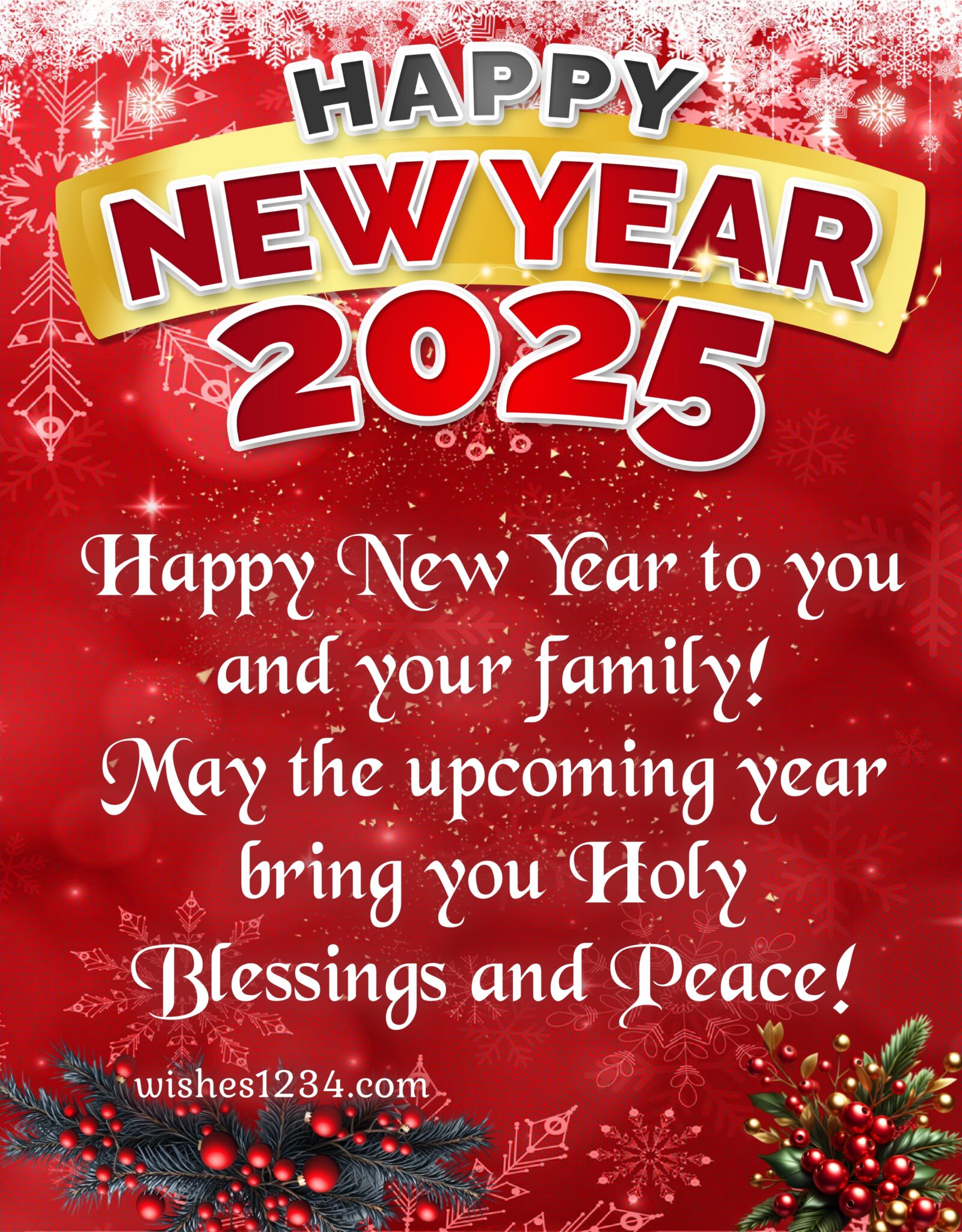 Happy New Year 2025 Wishes, Blessings, Messages, and Images