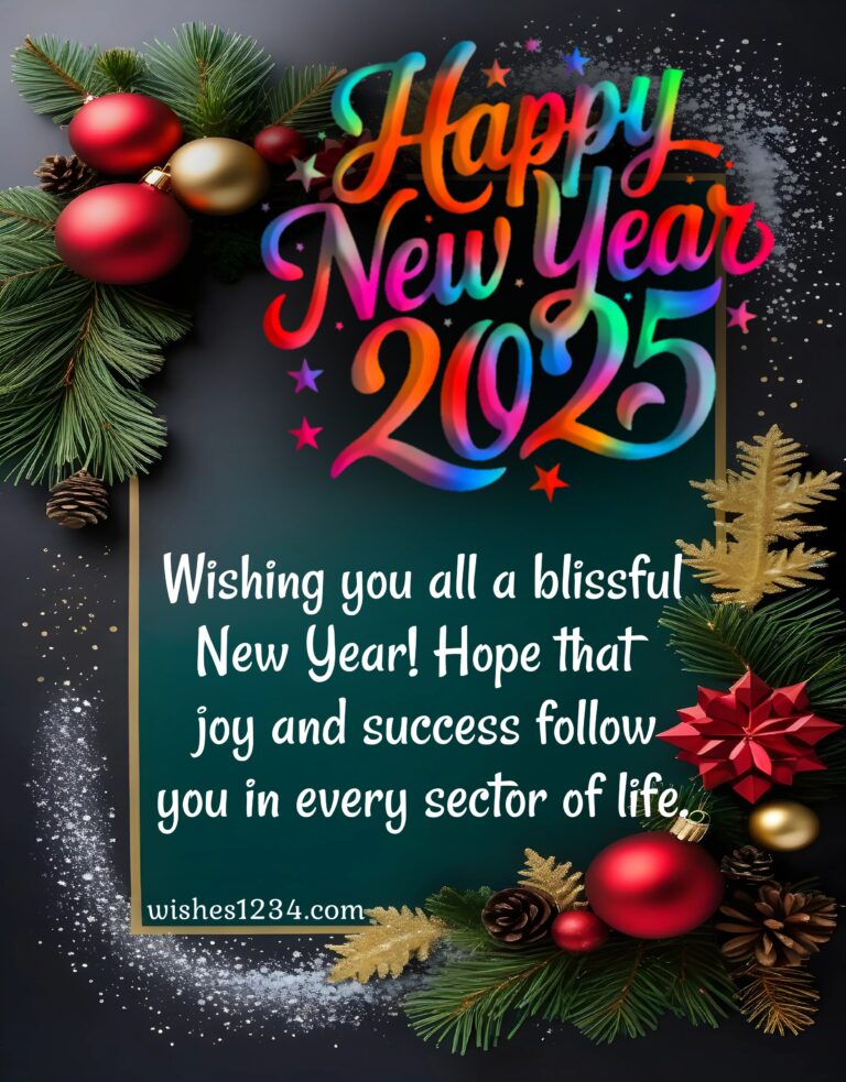 Happy New Year 2025 Wishes, Blessings, Messages, and Images