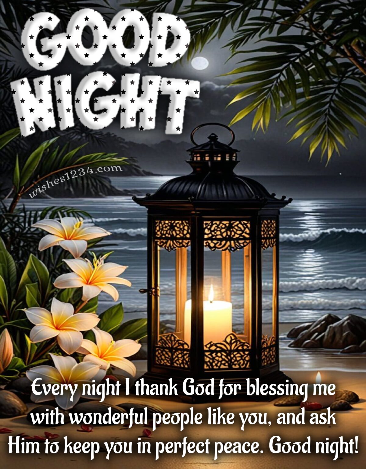 Good Night Images with Blessings and Quotes