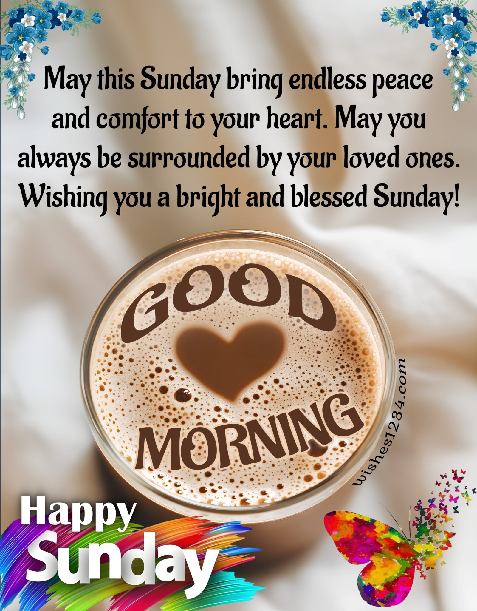 Beautiful Happy Sunday Images with Blessings and Wishes