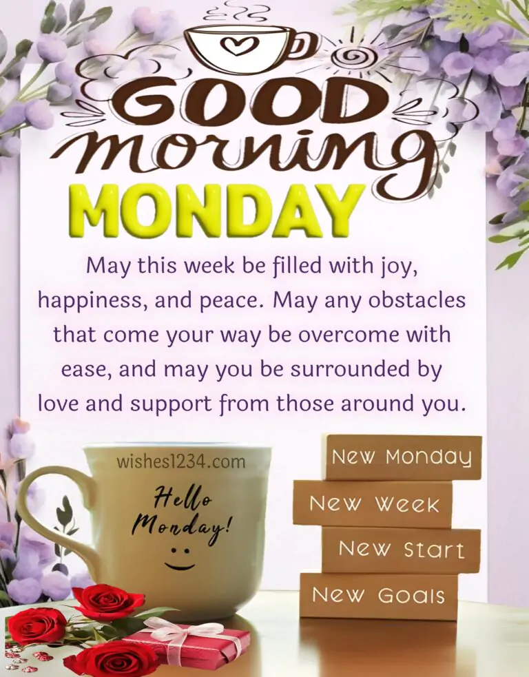 Good Morning Monday Blessings with Images To Start Your Week Right
