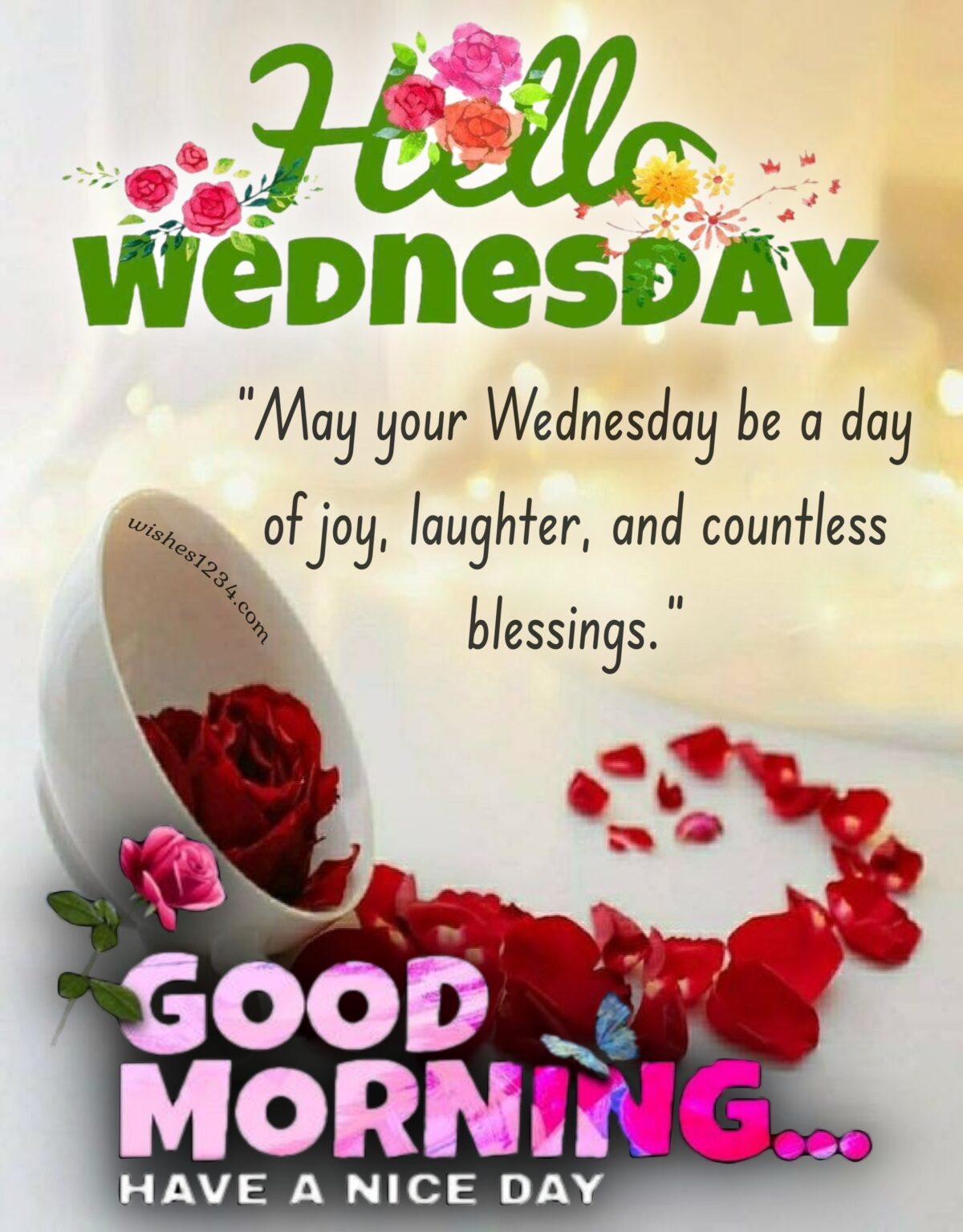 Wednesday Blessings, Quotes and Prayers Images